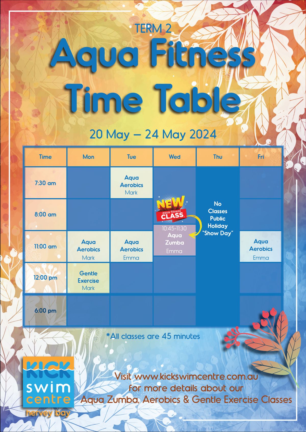 Water Fitness | Pialba, QLD | KICK Swim Centre