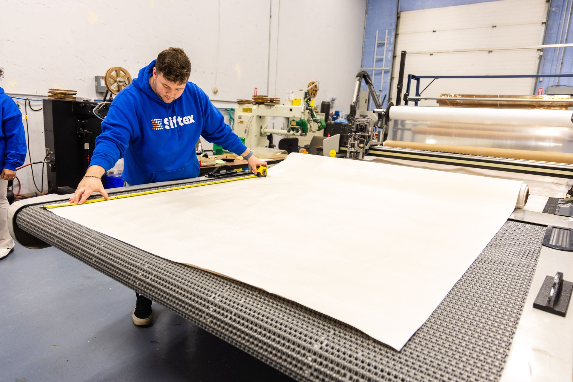 PTFE Laminate Flat Sheeting Per Yard | Siftex Equipment Company