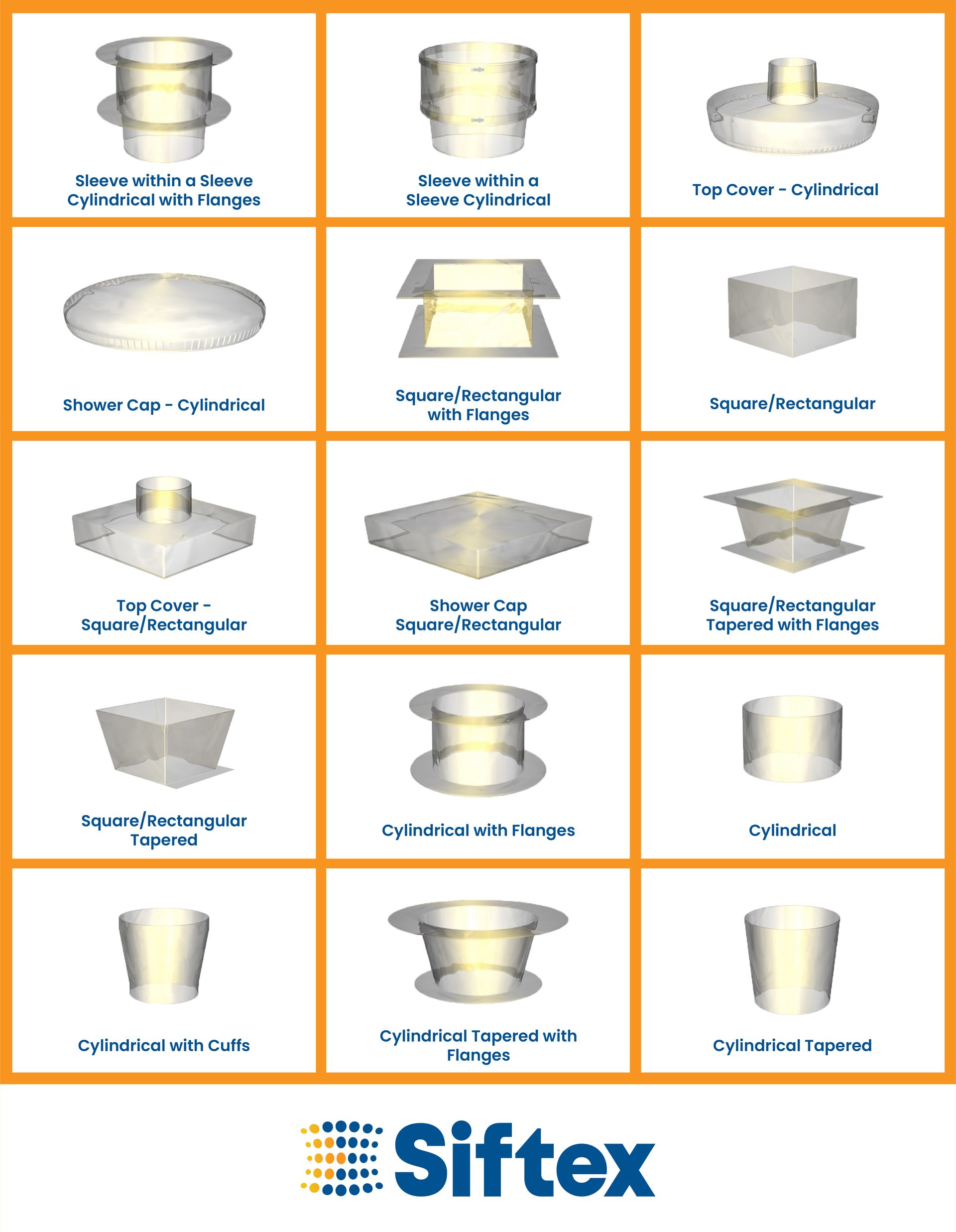 Custom Siftsox | Quality & Customizable Sewn Connectors Available