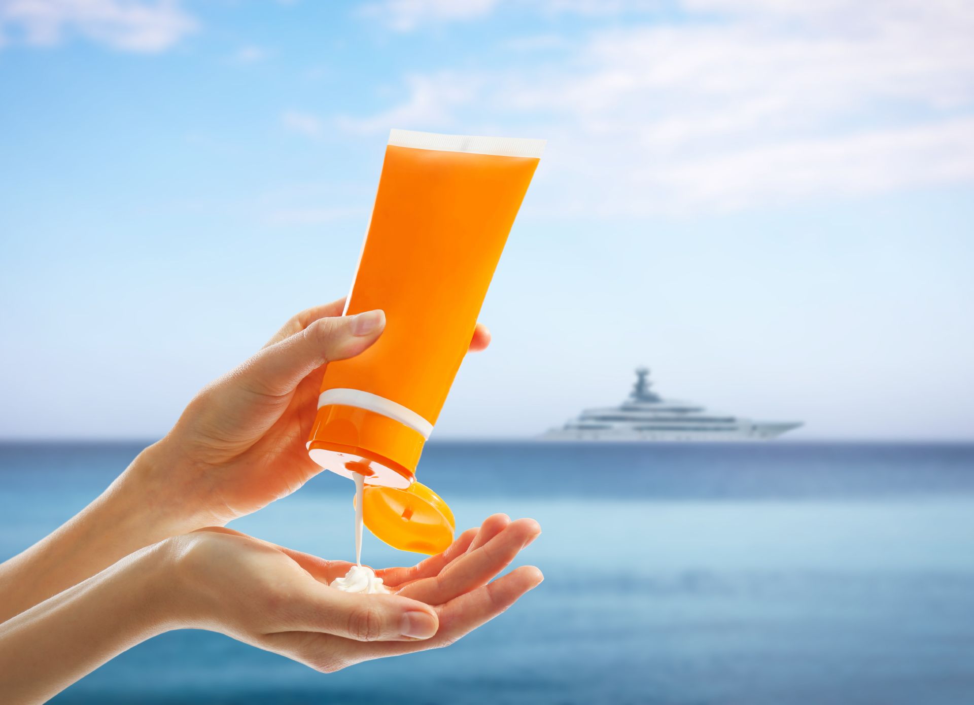 Bring your sunscreen on board your superyacht this summer
