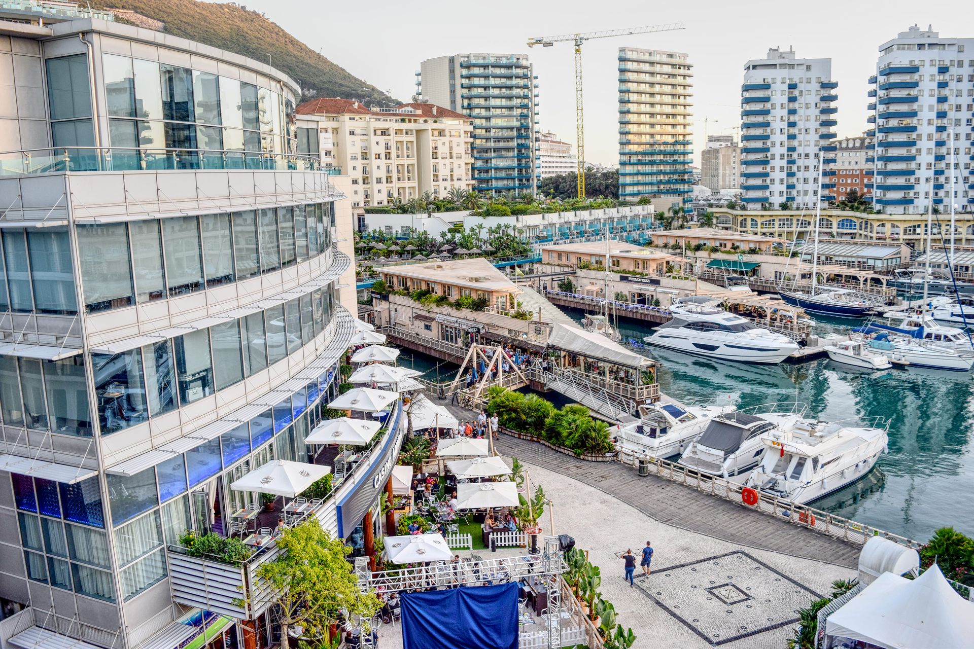 Anchor at Gibraltar en route to the Mediterranean | Evolution Yacht Agents