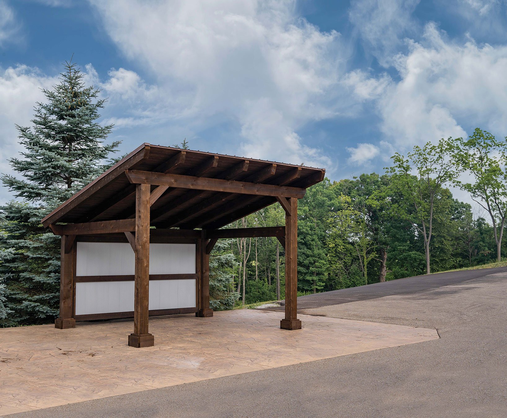 Outdoor Structures Norwood Cedar Pavilion