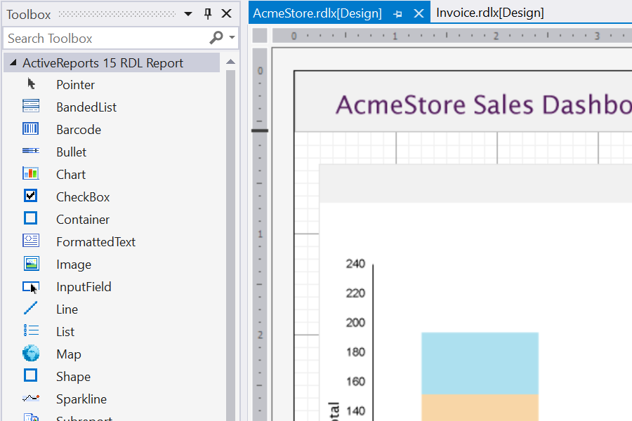 ActiveReports.NET | Visual Studio Report Designer