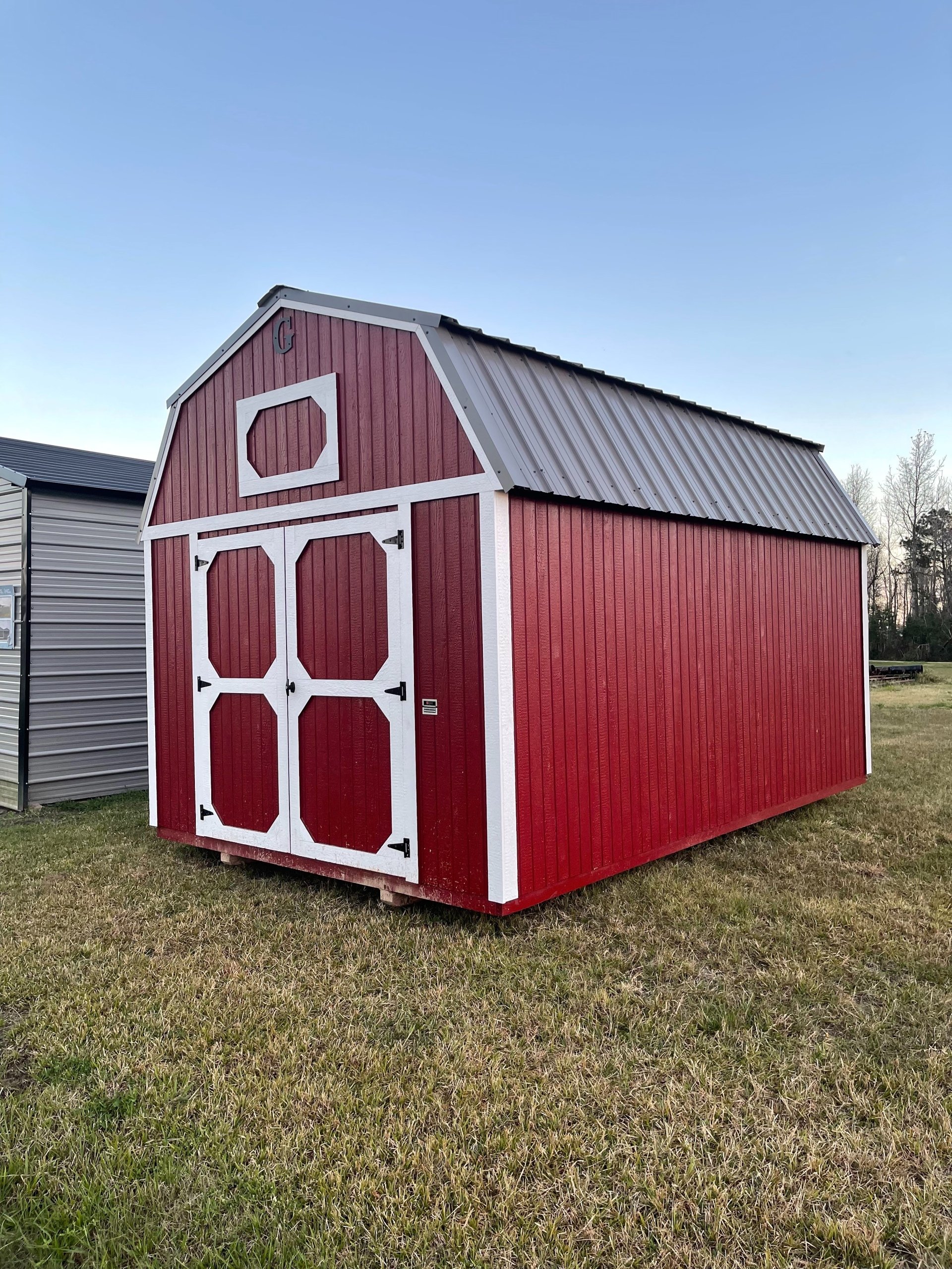 12x16 Lofted Barn | F4 Portable Buildings