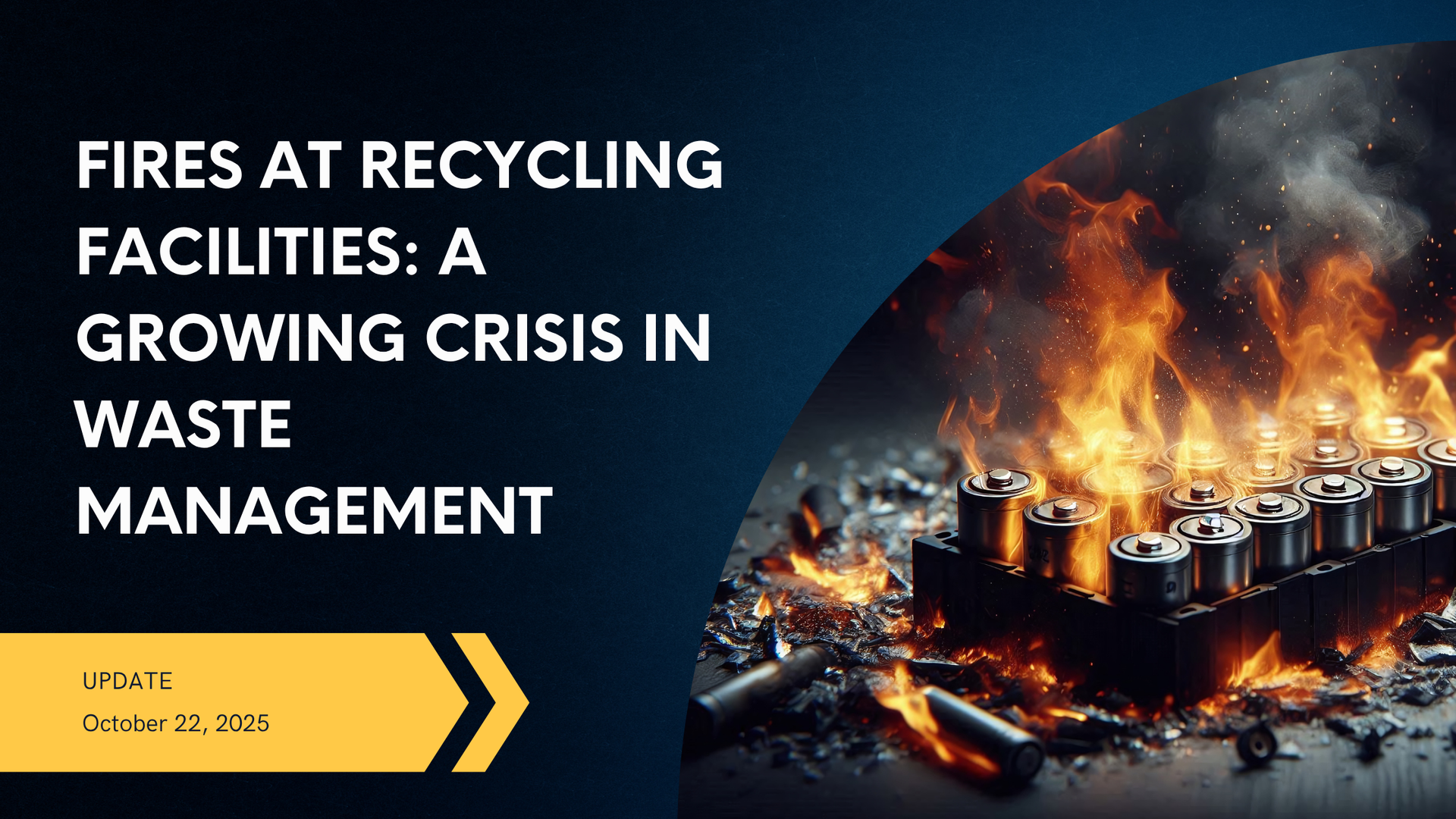 Fires at Recycling Facilities: A Growing Crisis in Waste Management