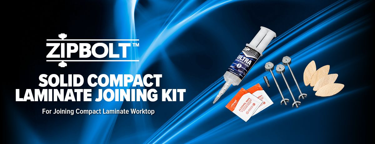 Zipbolt range of worktop connectors