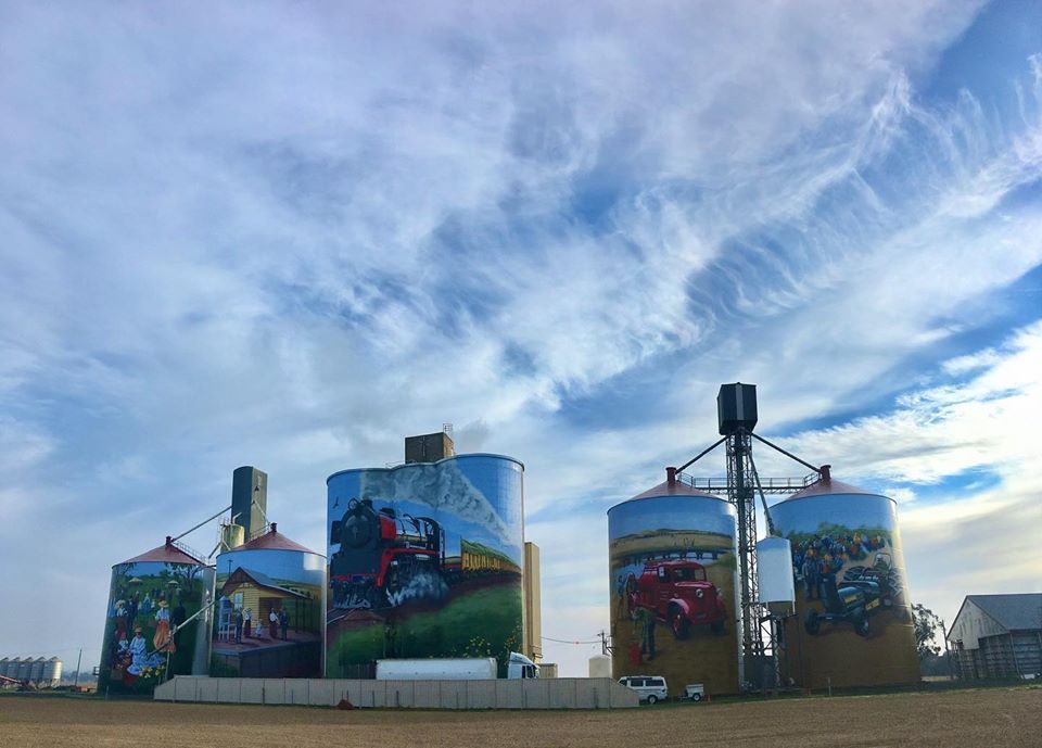 Colbinabbin Silo Art