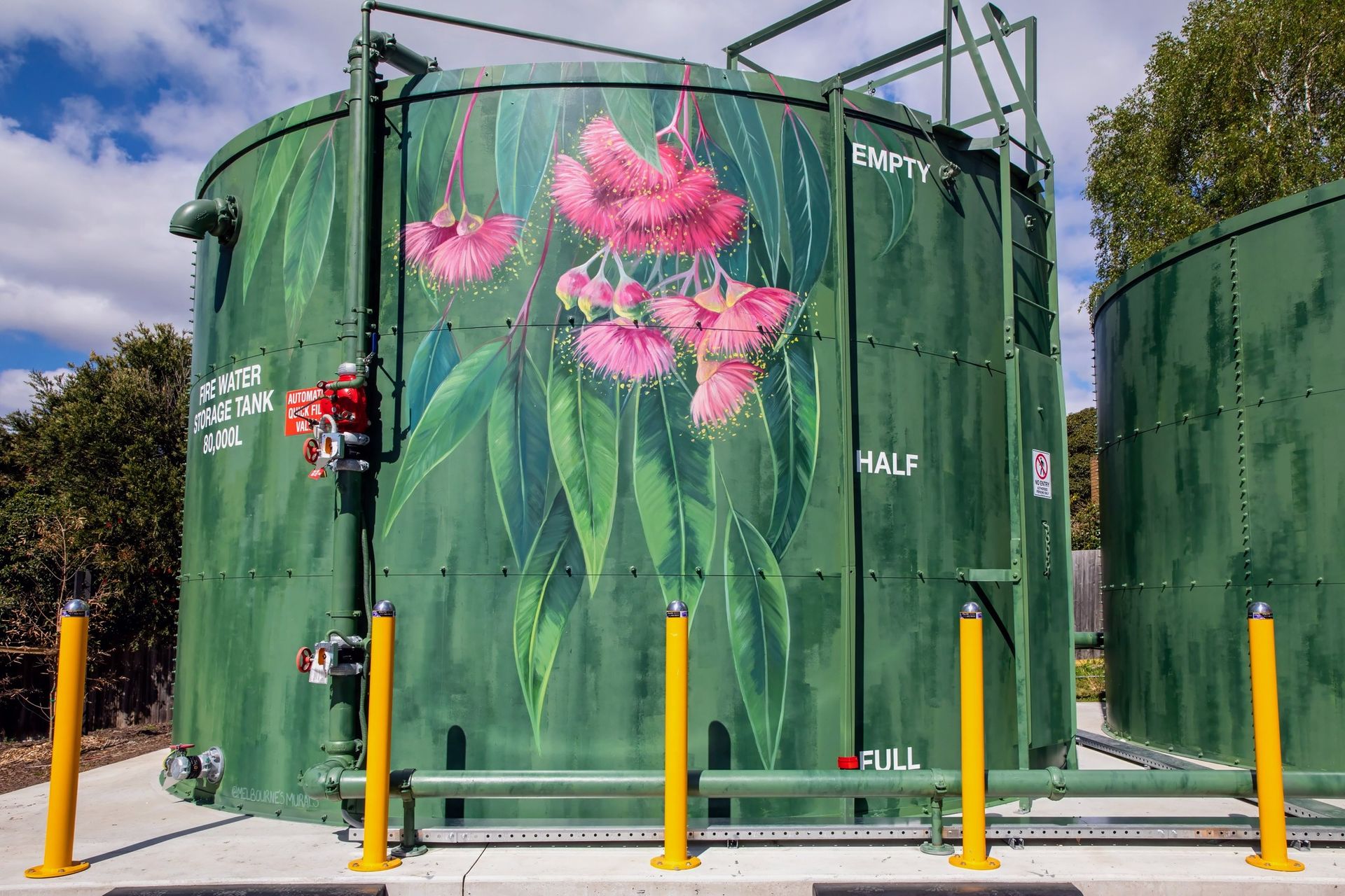 Frankston Water Tank Art