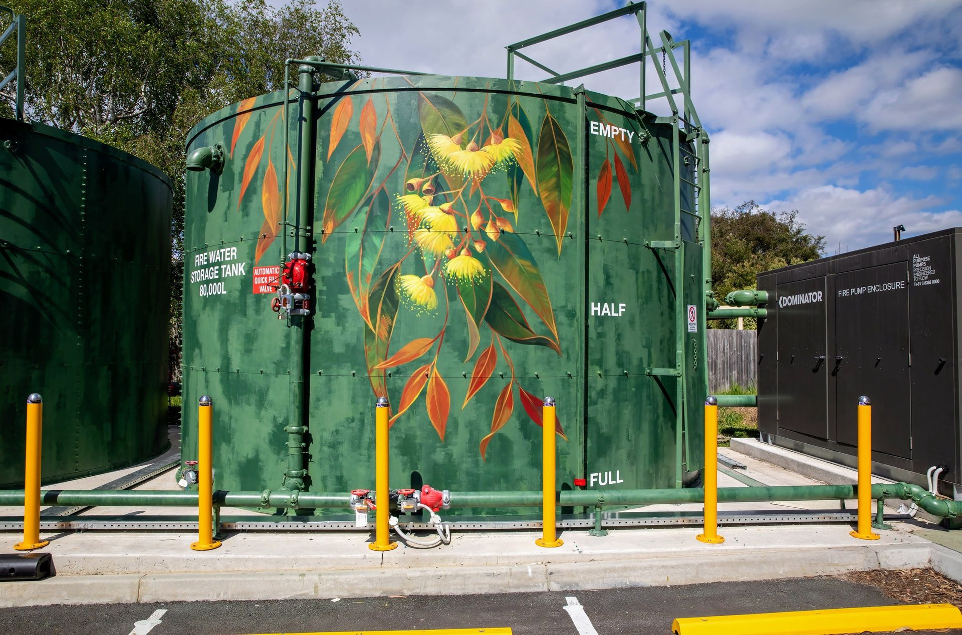 Frankston Water Tank Art
