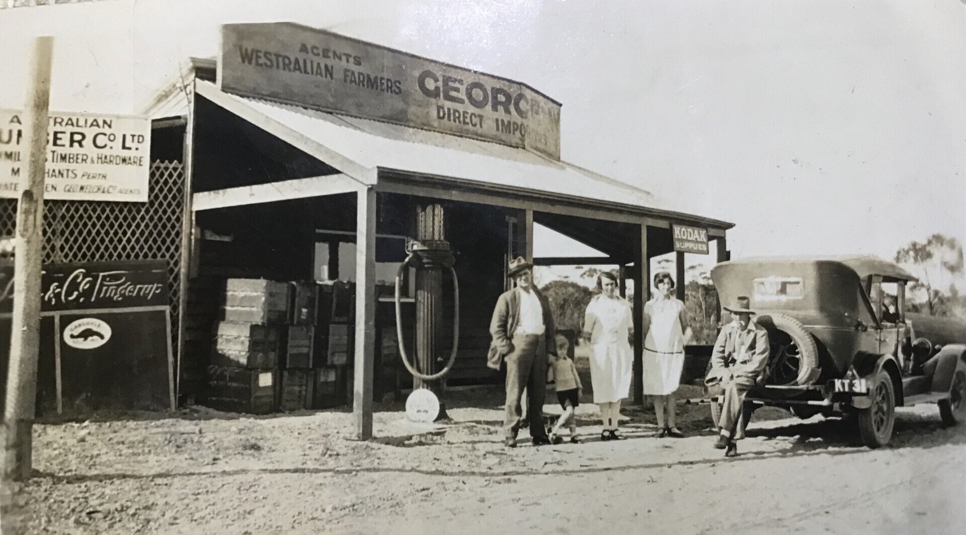 Pingrup's First Mailman - Lance Reid