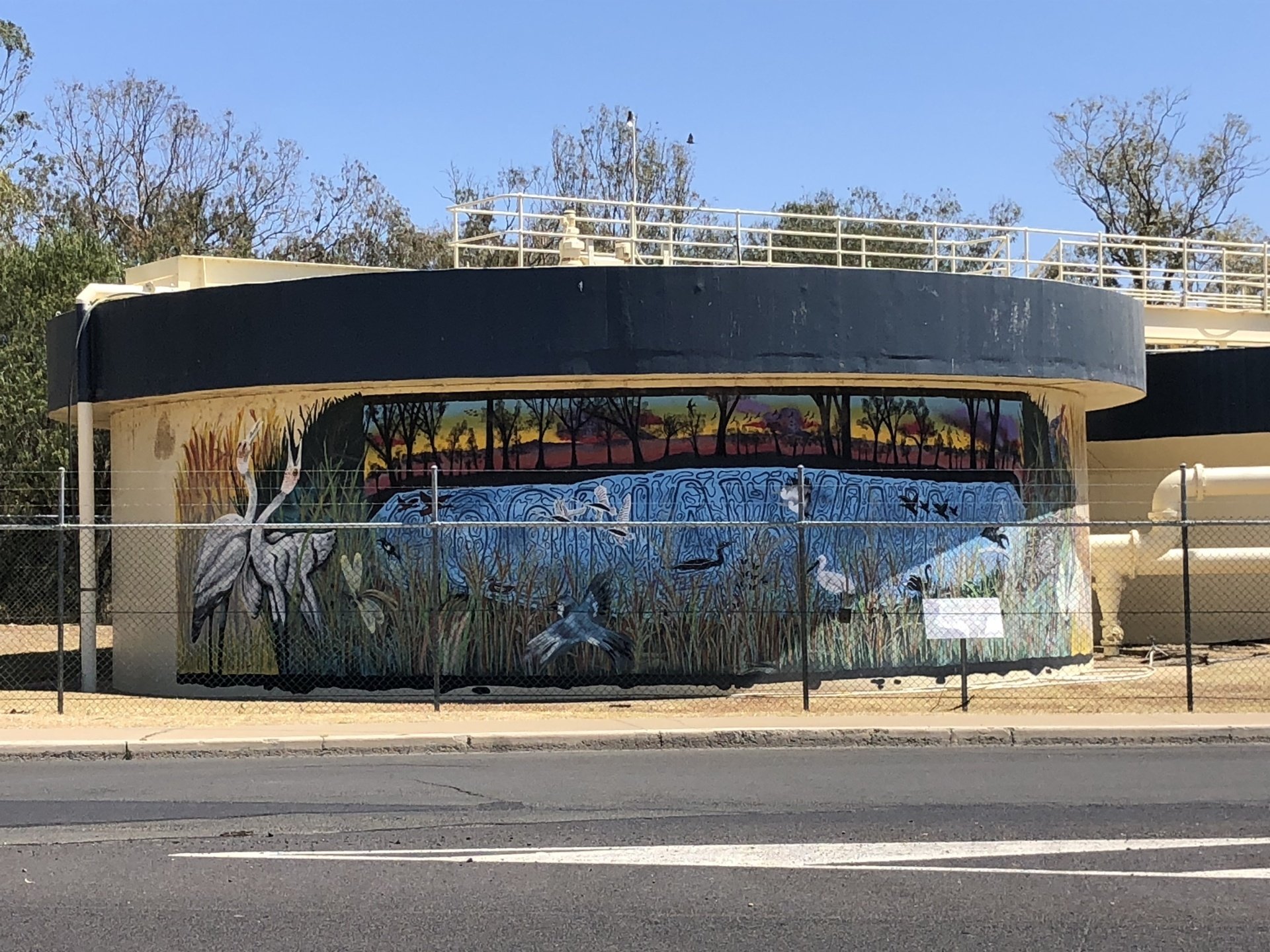 Goondiwindi Water Tank Art