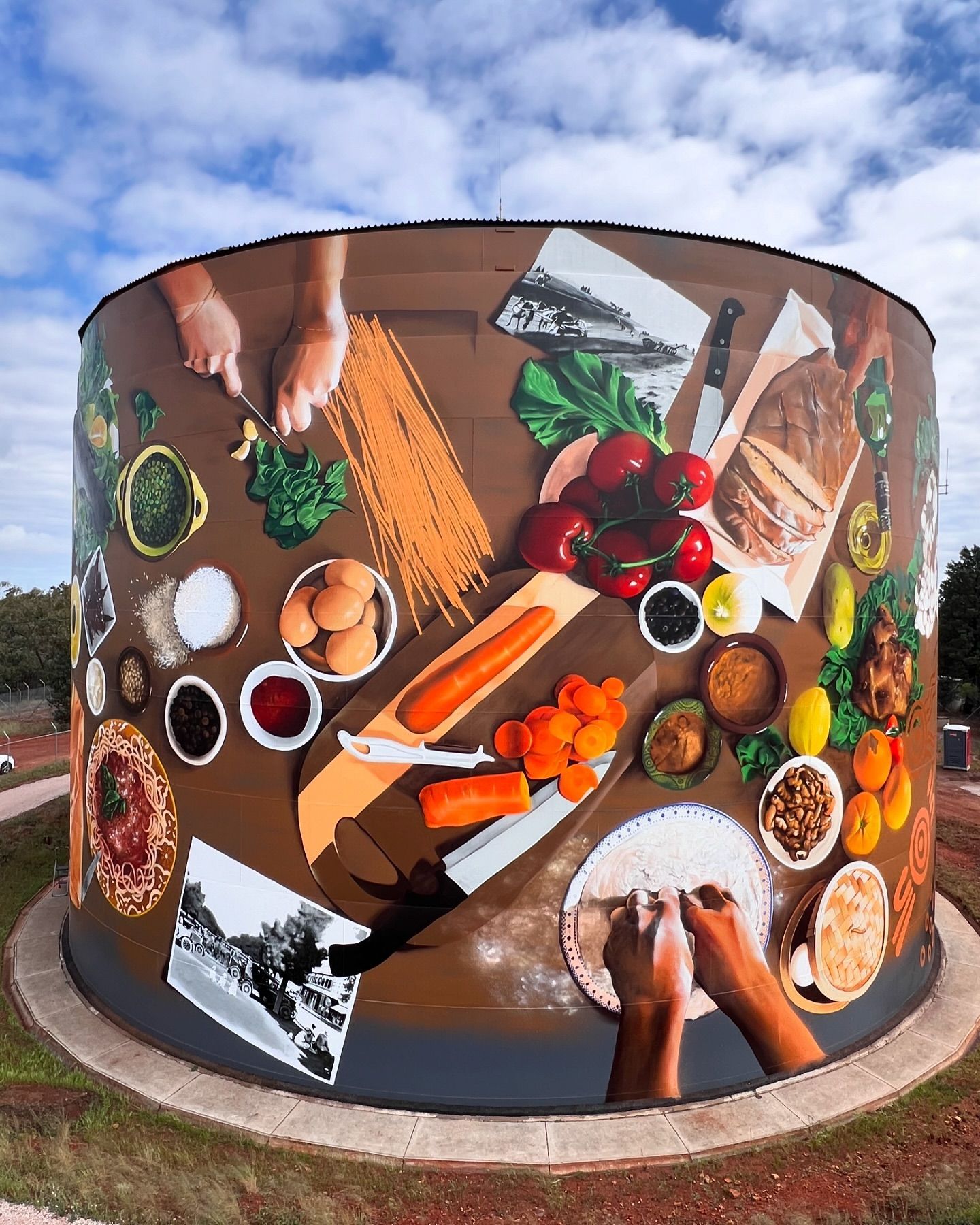 Griffith Water Tower Art, Australian Silo Art Trail