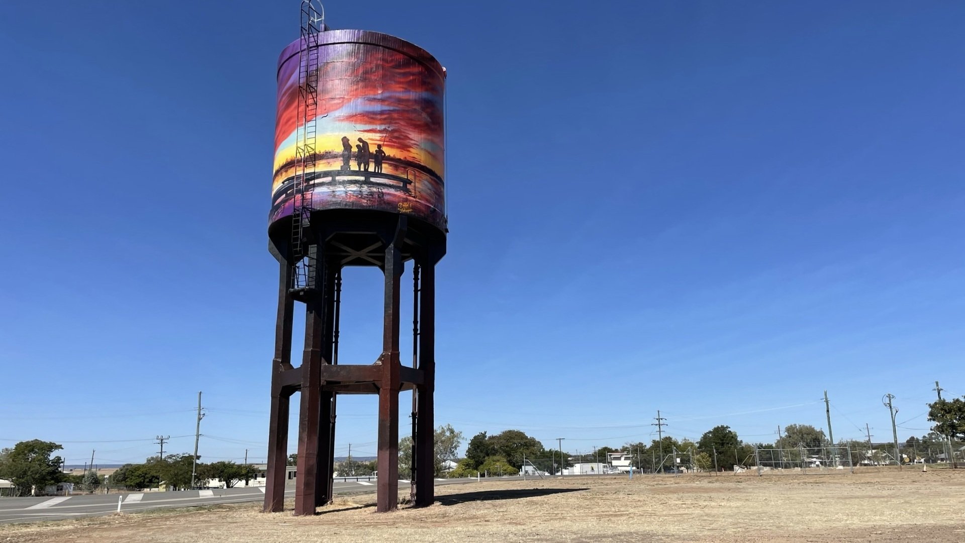 Queensland Water Tower Art Locations