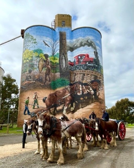 Katamatite Silo Art
