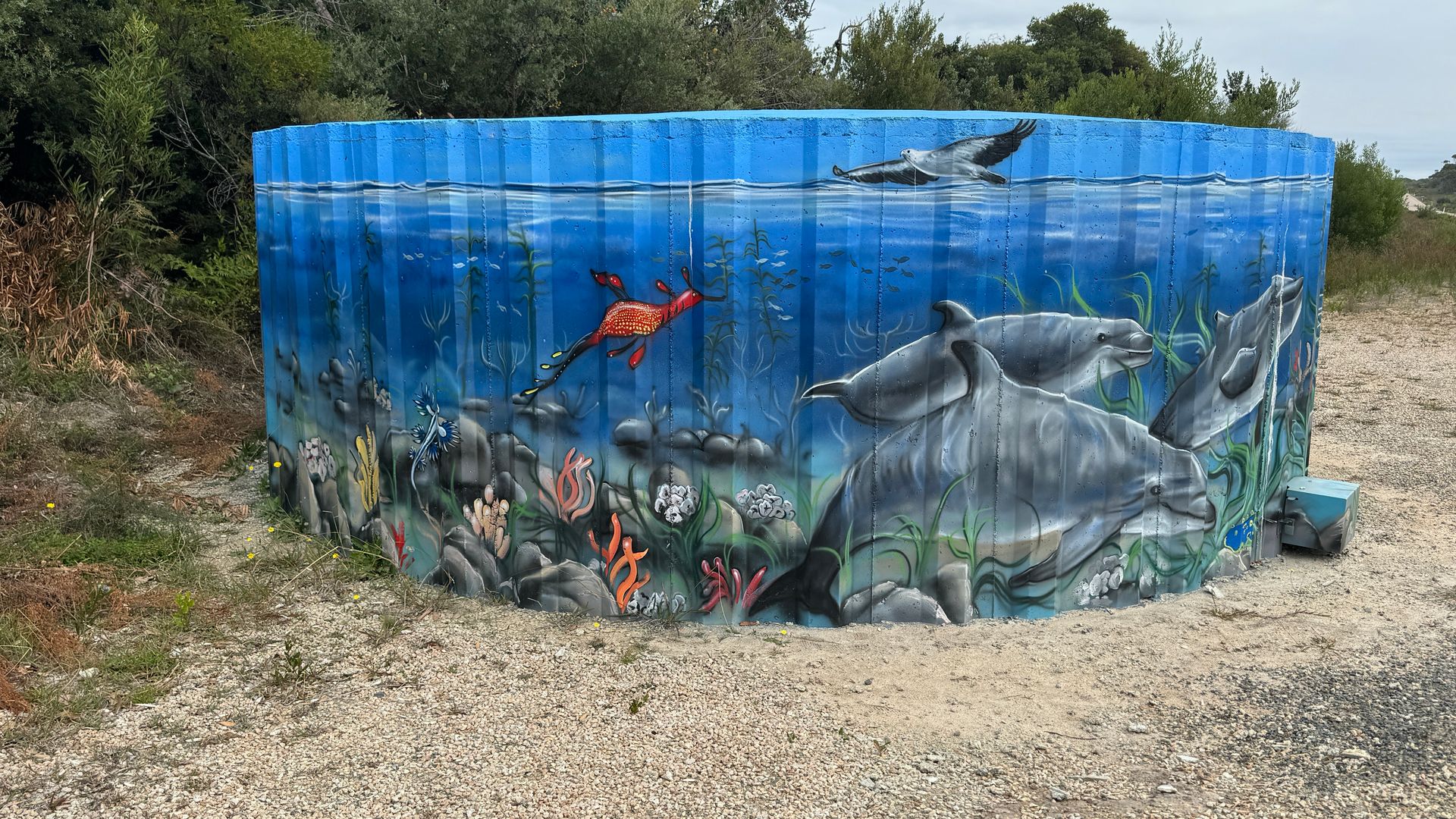 Marlo Water Tank Art