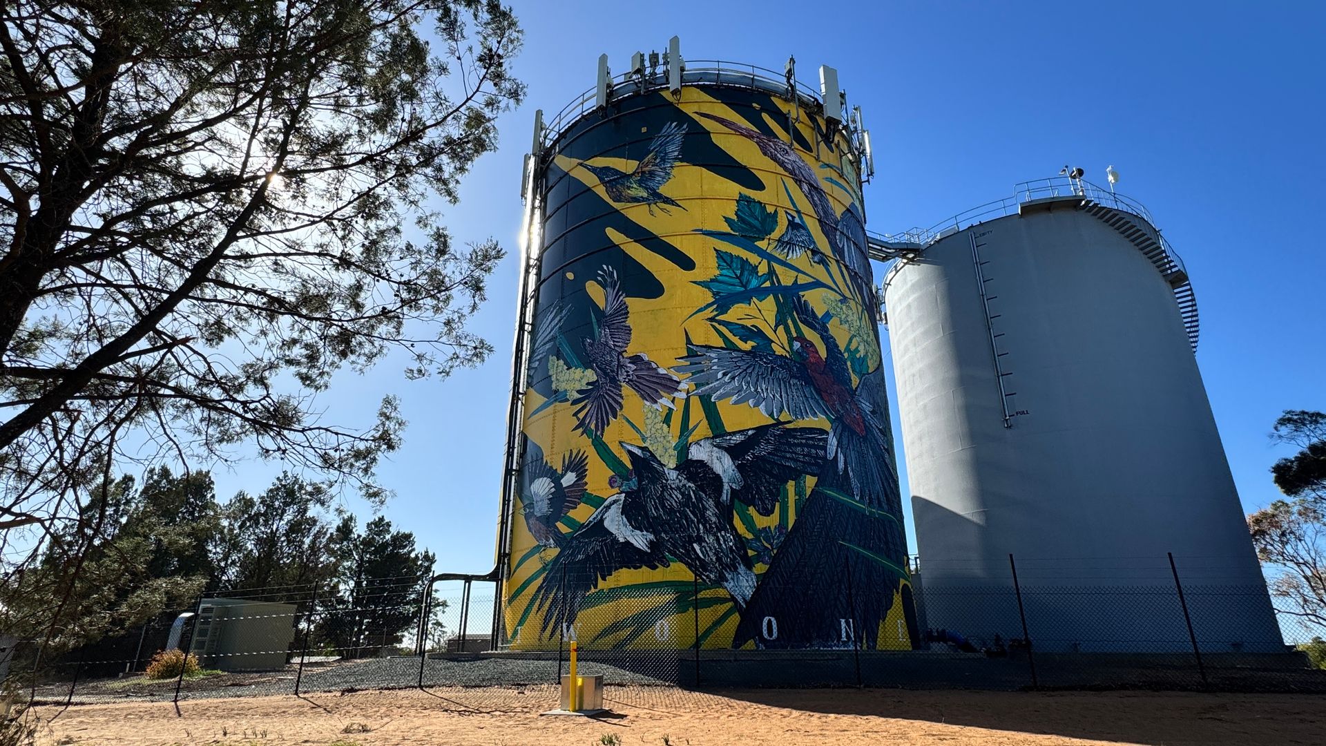 New South Towers and Tanks