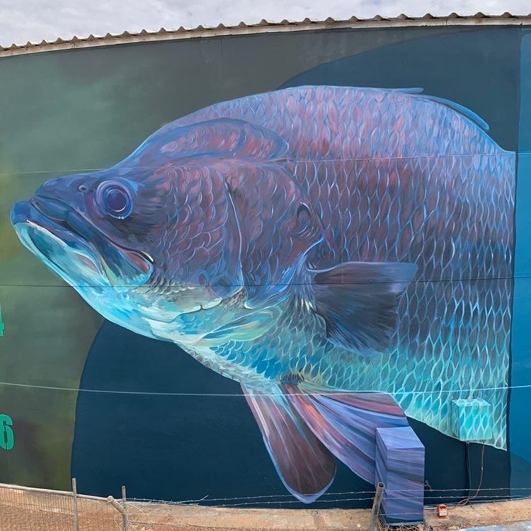 Mount Isa Water Tank Art