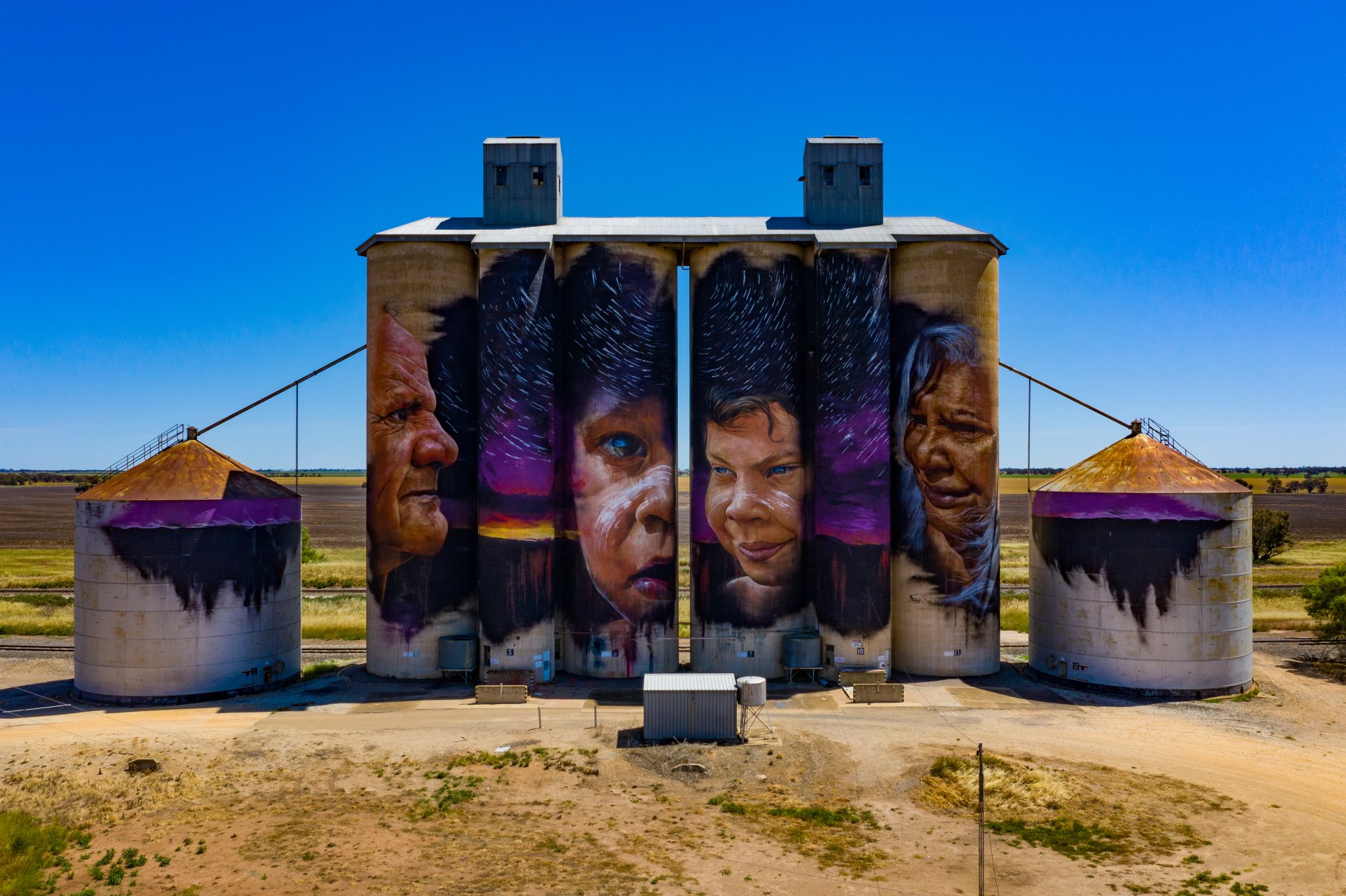 Sheep Hills Silo Art