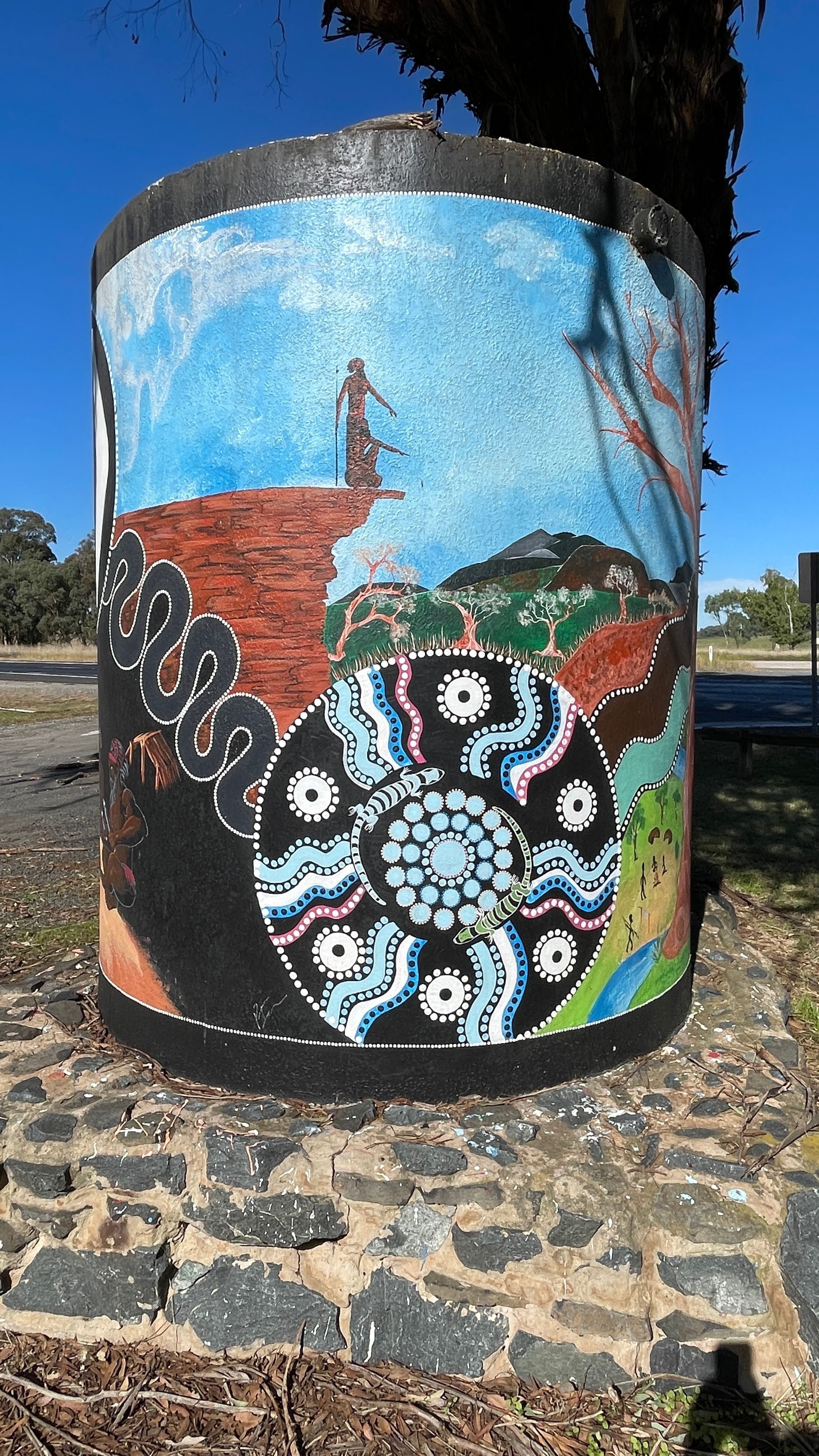 Tarcutta Water Tank Art, Australian Silo Art Trail