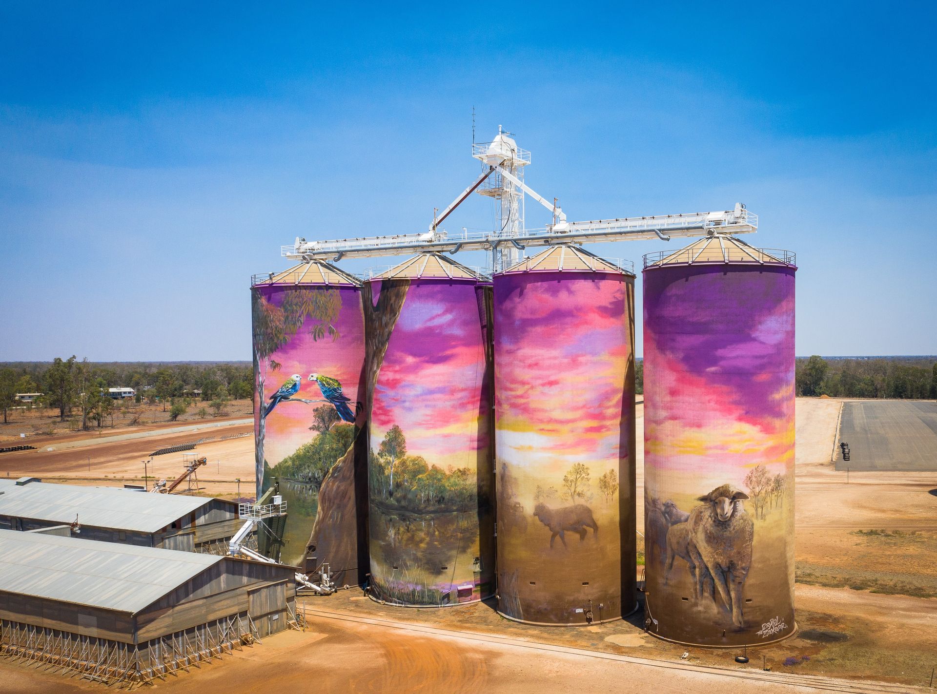 Australian Silo Art Trail Gallery of Photos