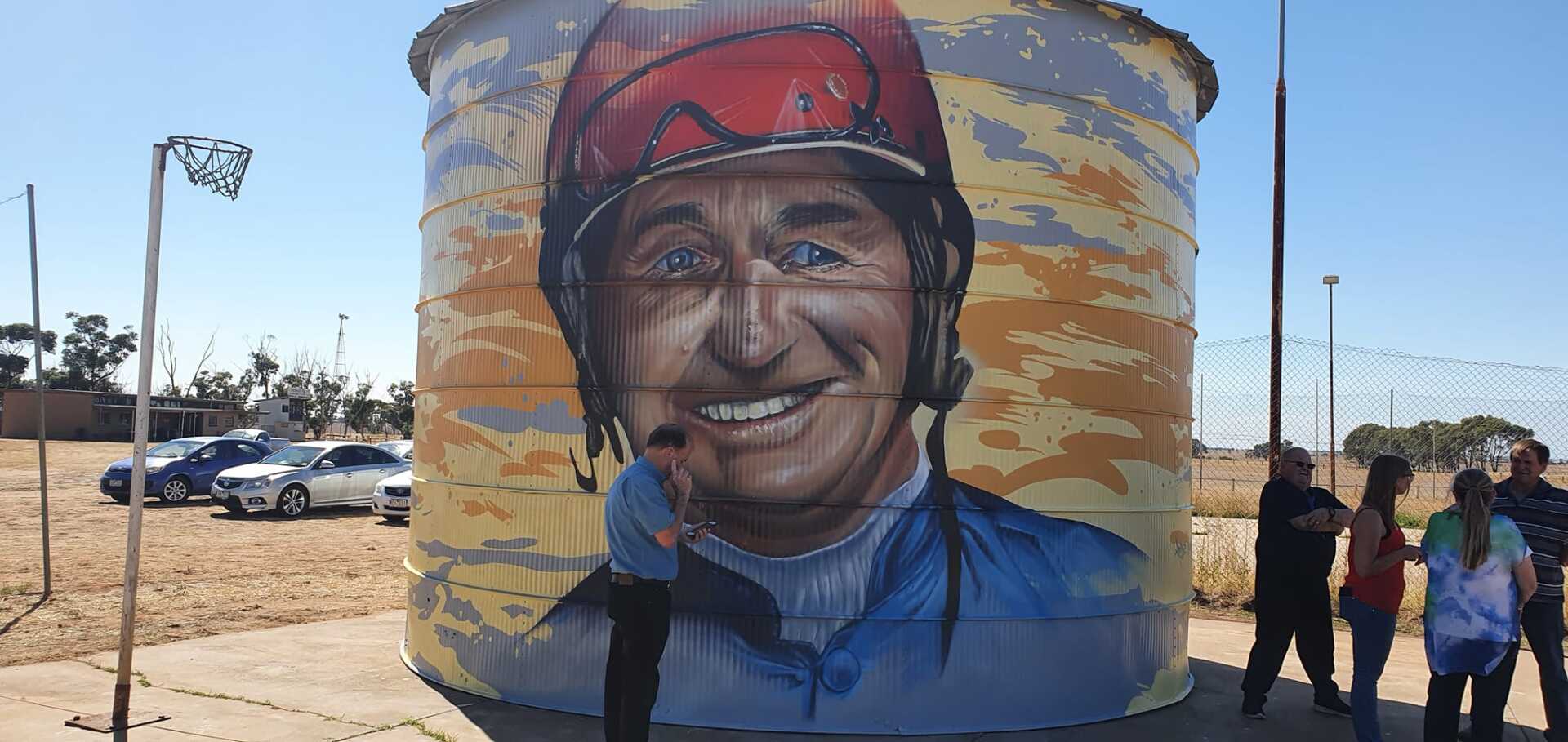 Watchem Water Tank Art, Australian Silo Art Trail