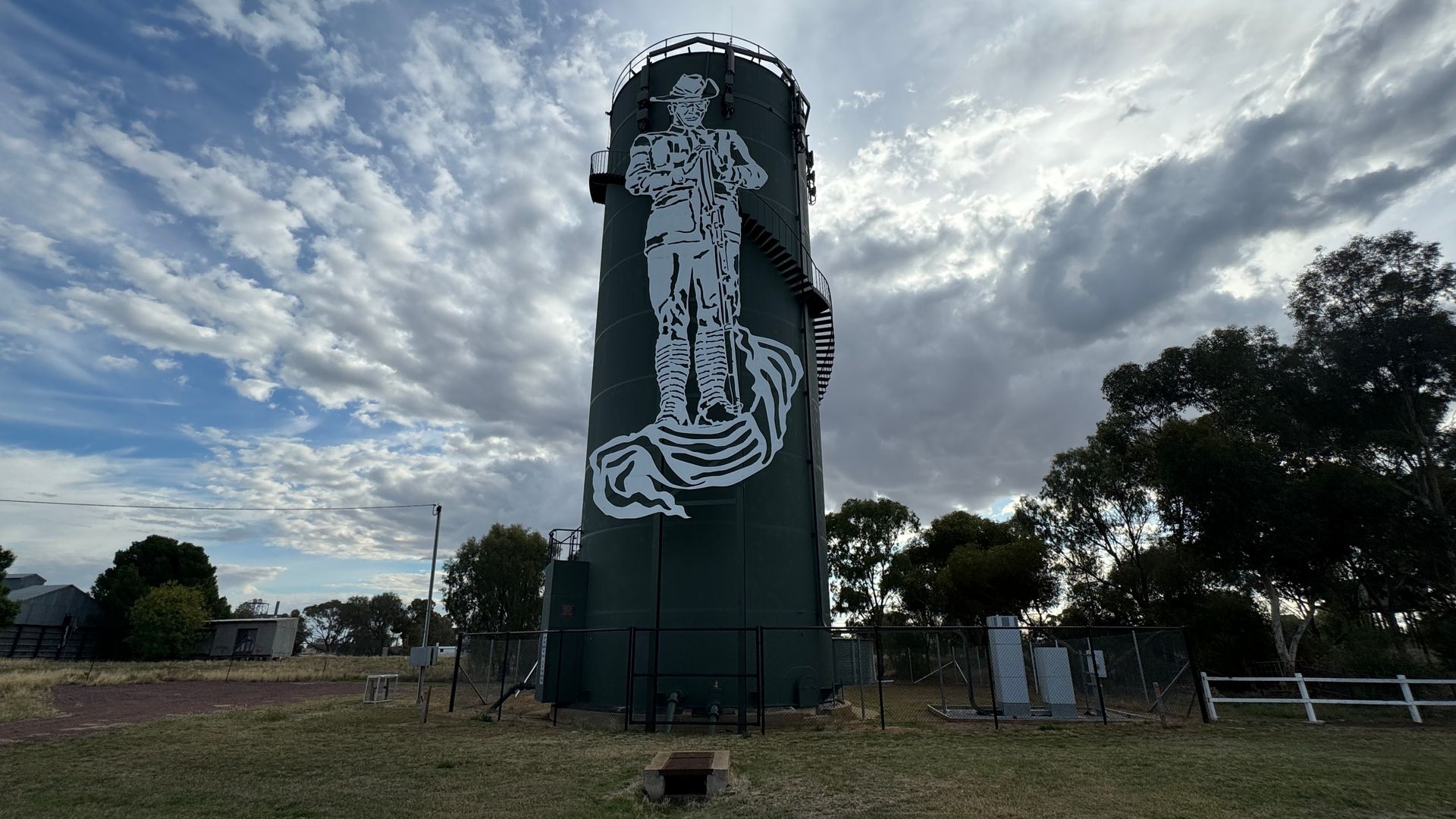 Whitton Water Tower Art