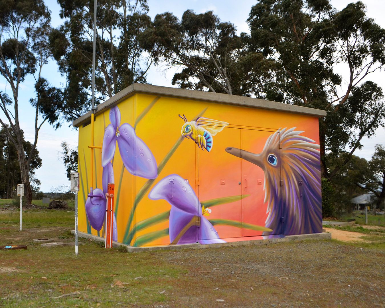 Woodside Water Tank Art