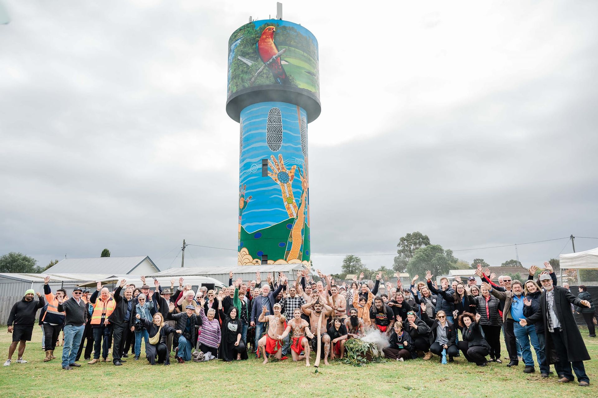 Yarram Water Tower Art