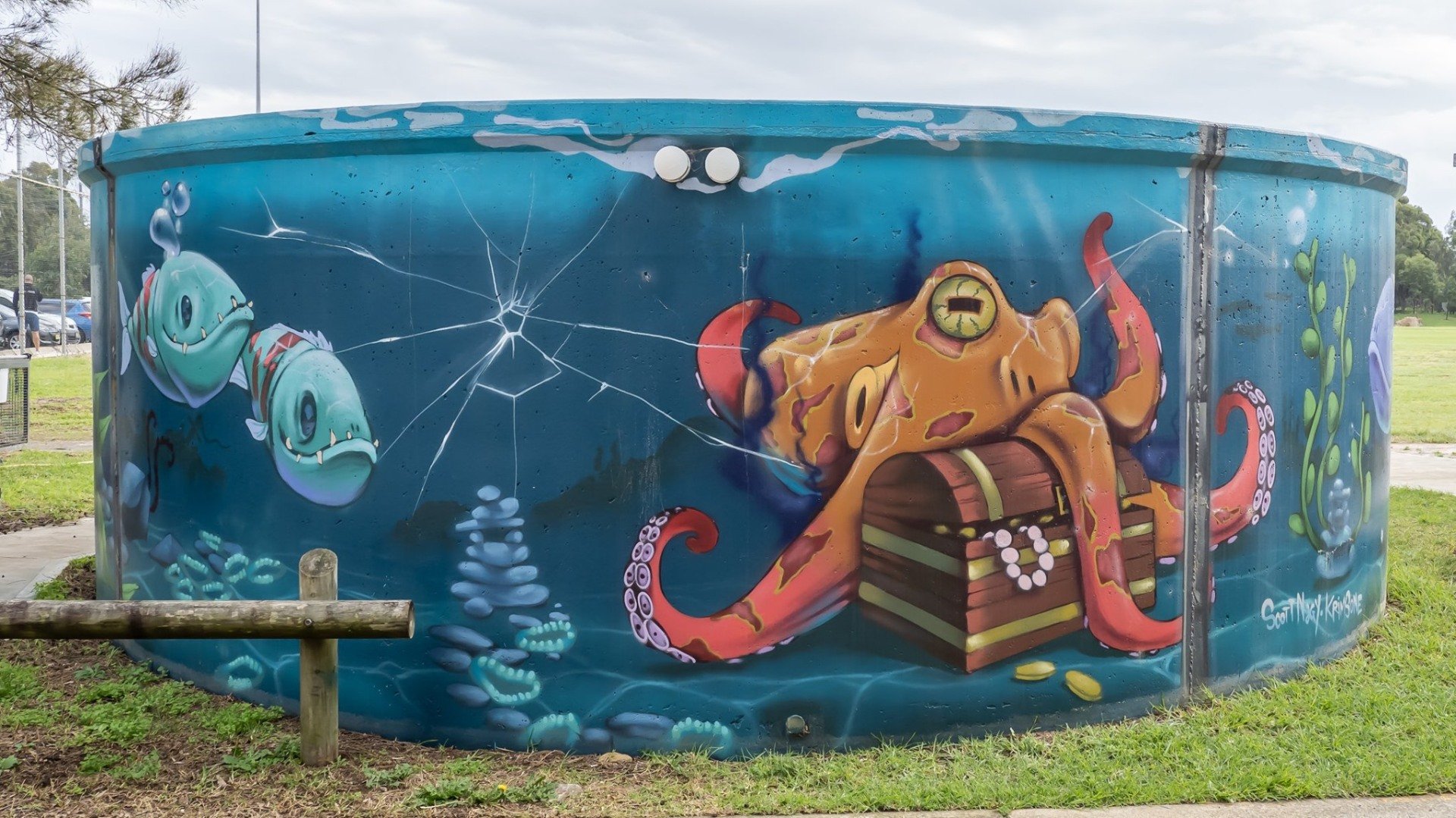 Woolooware Water Tank Art
