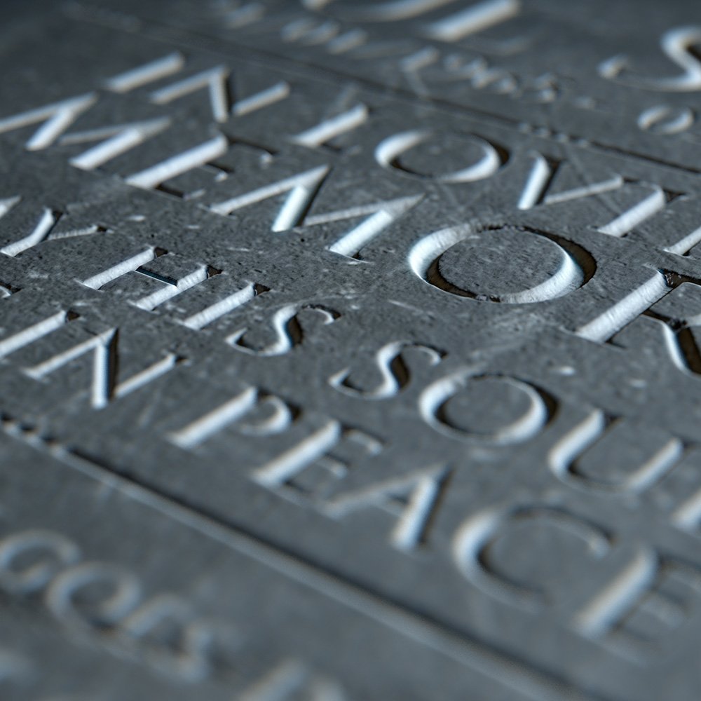 Memorial Lettering – Hazlehurst, GA – Silas Worth Monument Company