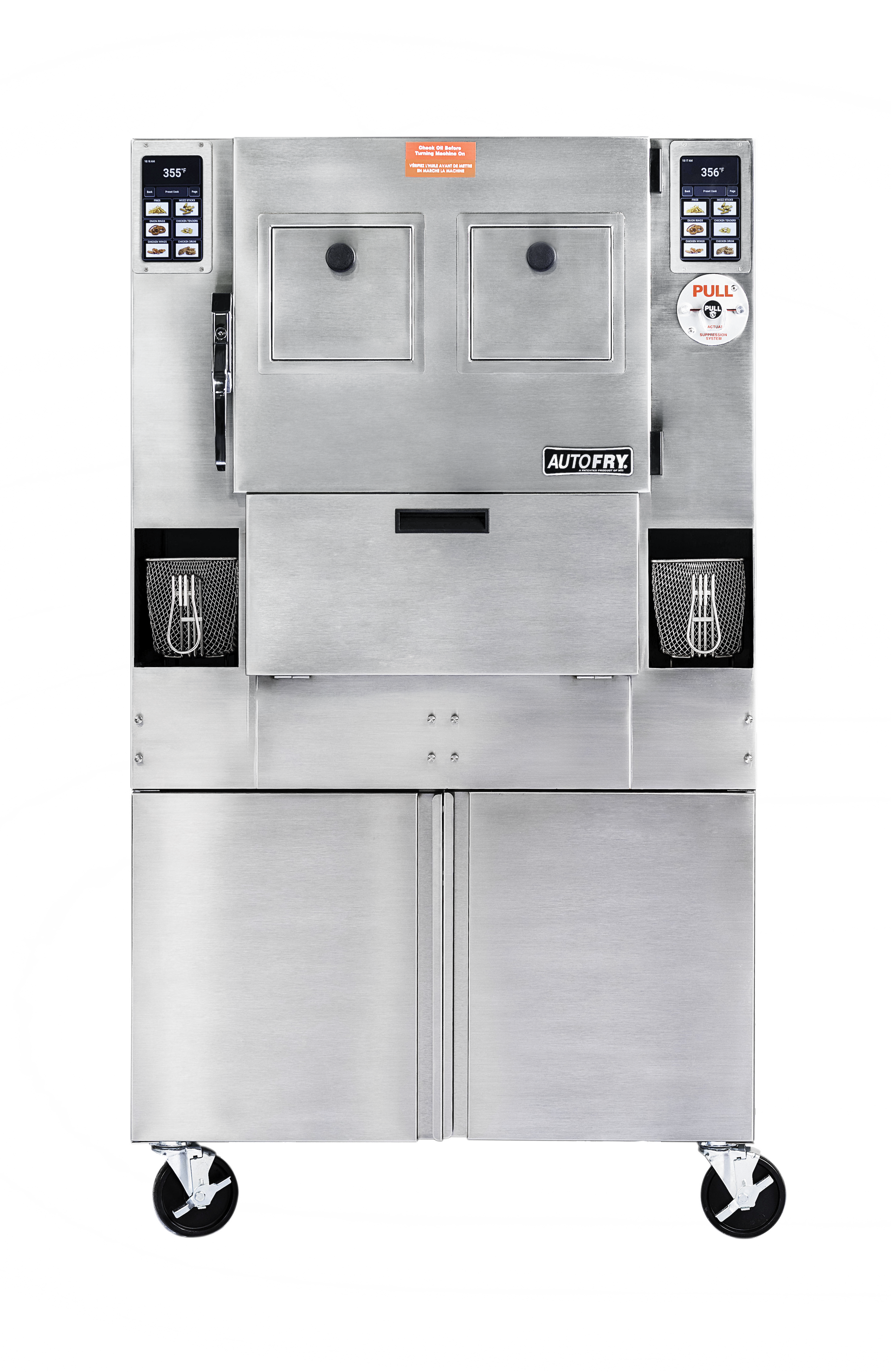 AutoFry is the #1 automated, ventless frying technology