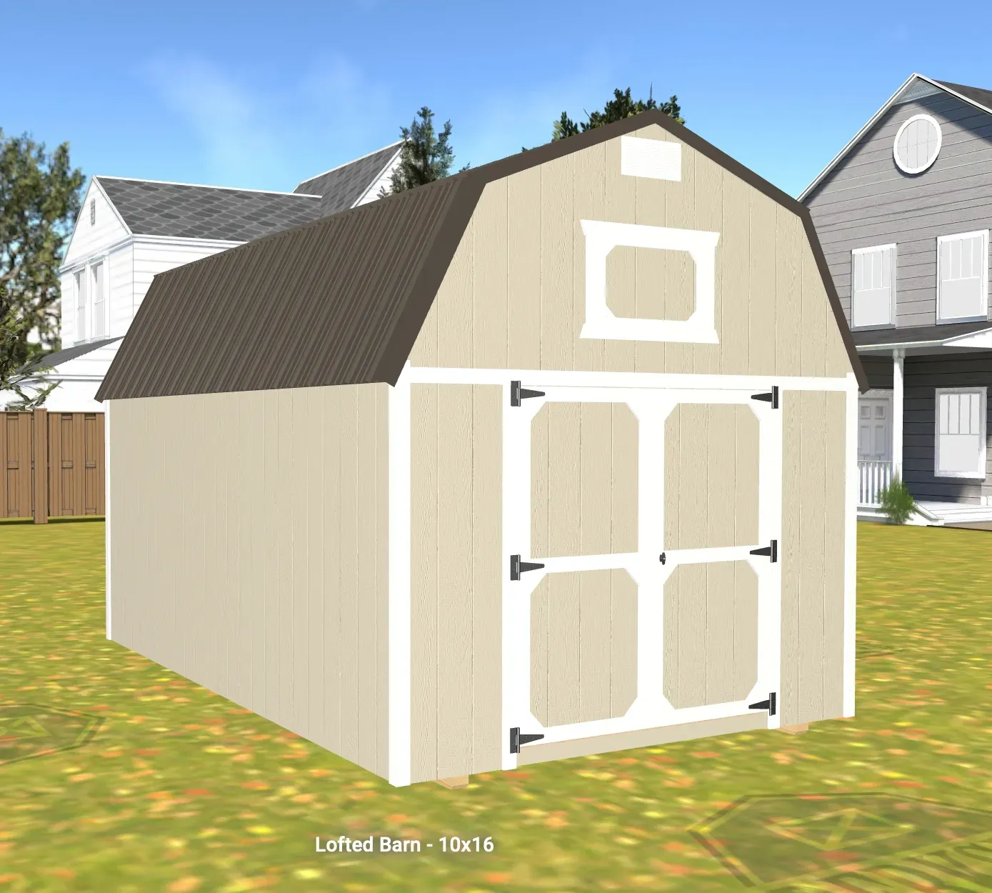 Longhorn Storage Solutions provides a 3D Shed Builder