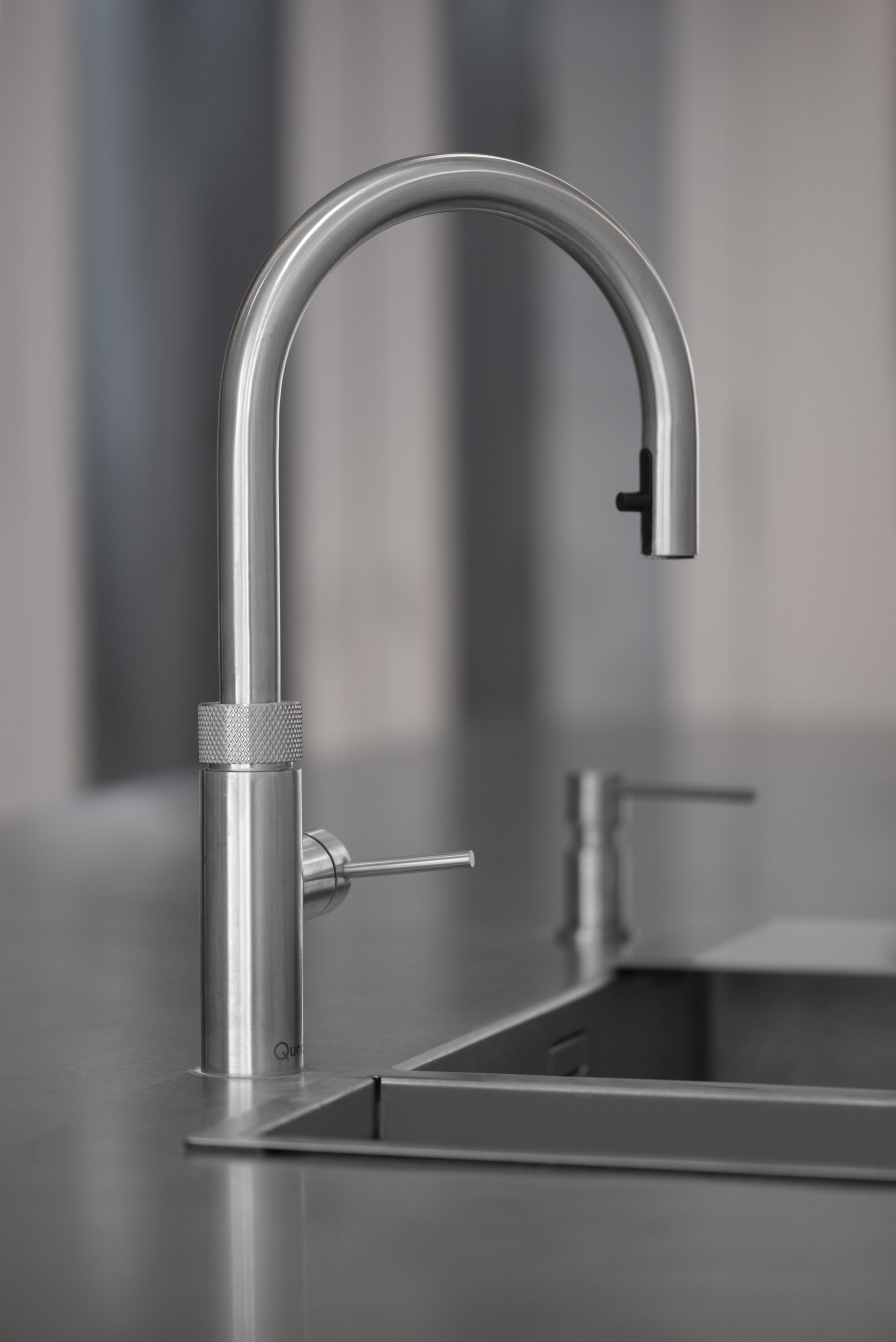 White, Linear Kitchen Design in Swiss Cottage | Barget Kitchens