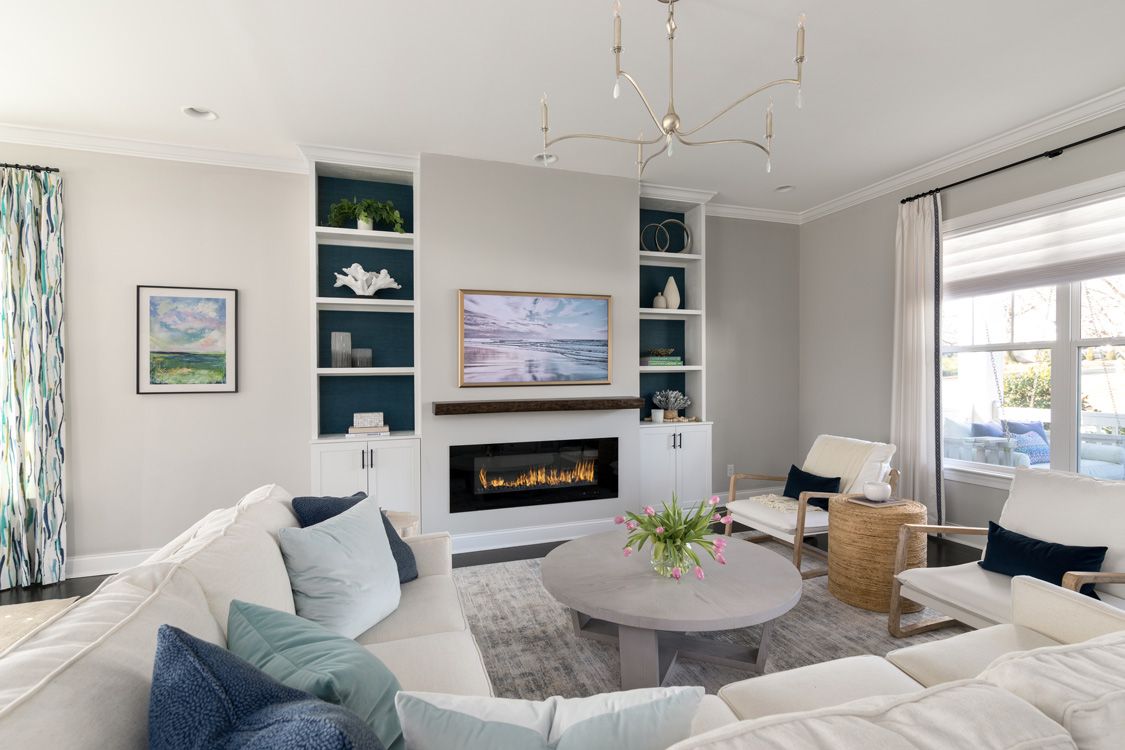 Modern Coastal Abode| Interior Design | Charlotte