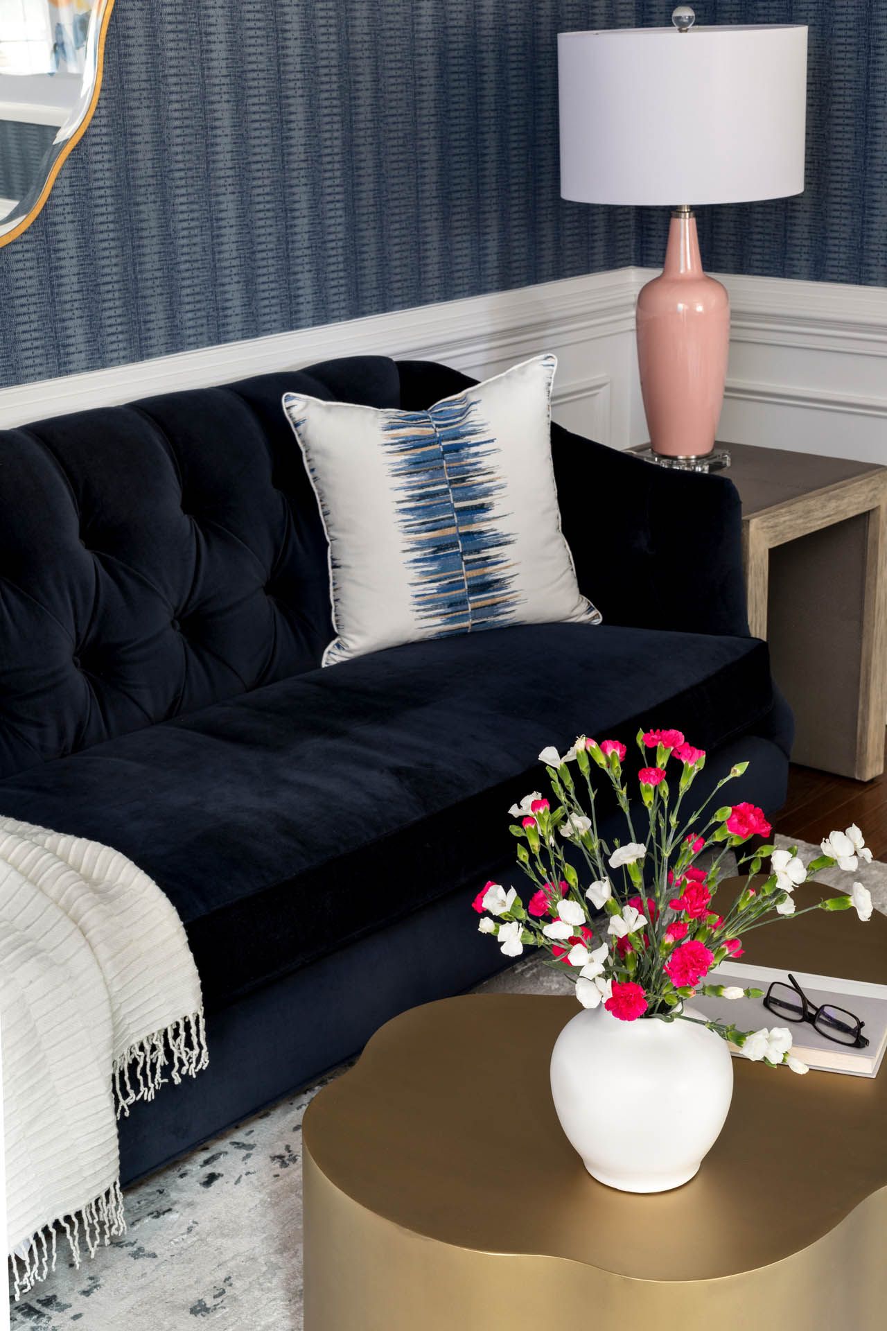 Waterloo & Hinting Blue | Home Interior Design | Marvin, NC