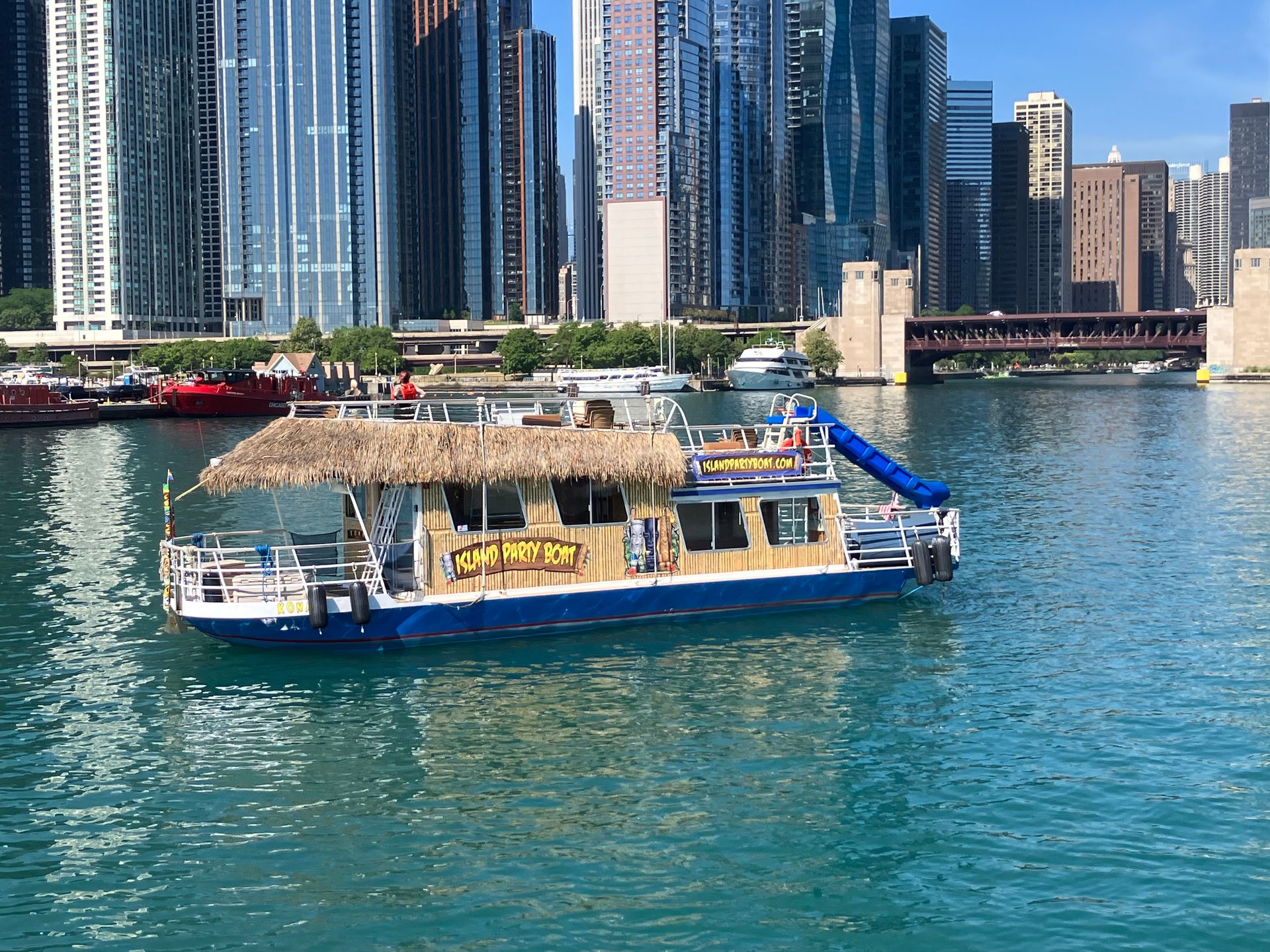 Tiki Party Boats for Weddings, Corporate Events & More