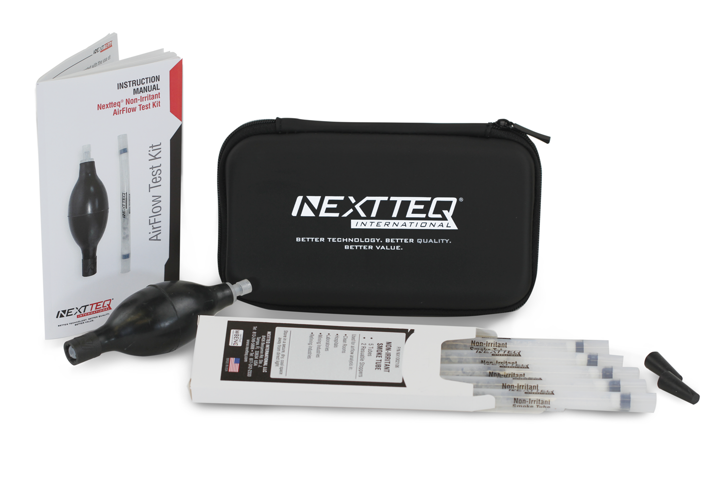 Nextteq® AirFlow Test Kit (Non-Irritant Smoke)