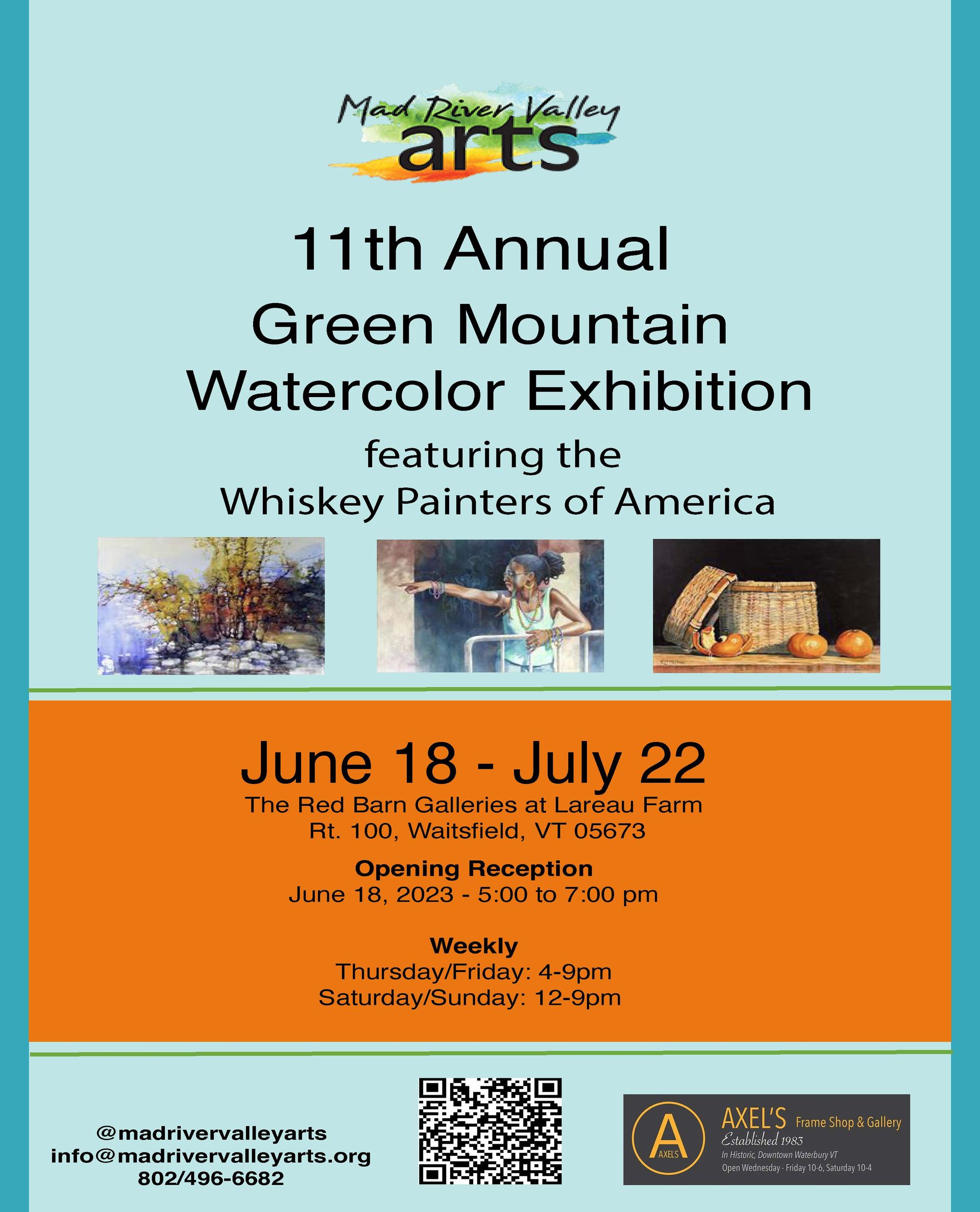 Green Mountain Watercolor Exhibition