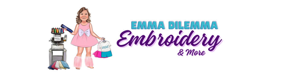 About | Emma Dilemma Embroidery & More