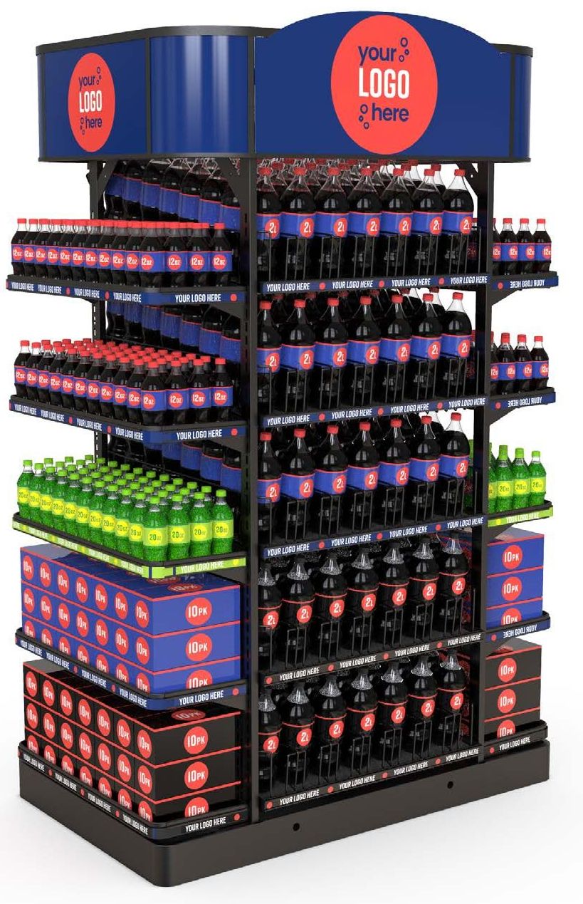 Beverage Merchandising Displays | PFI InStore Companies
