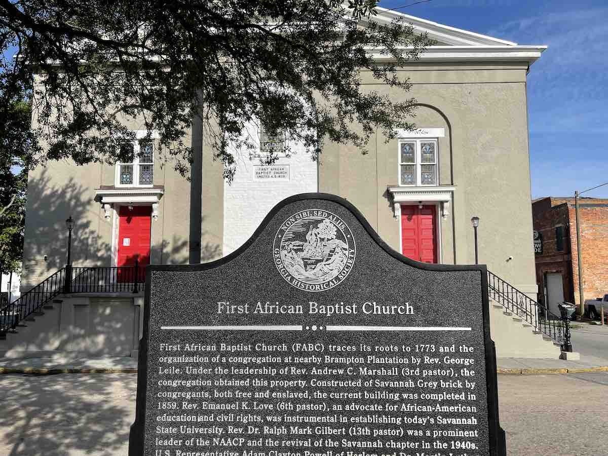 First African Baptist Church - Savannah, Georgia