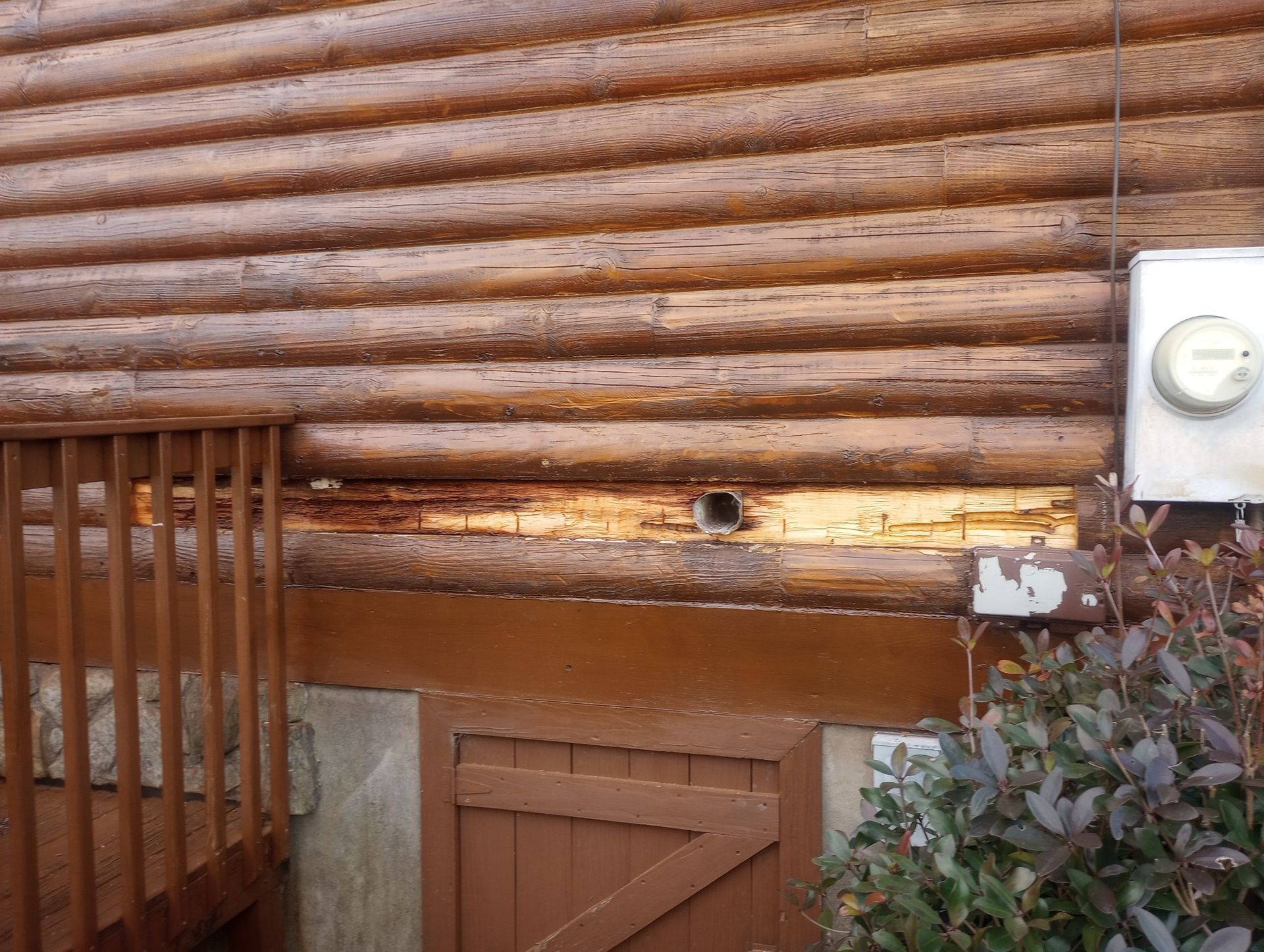 Log Cabin Maintenance | Log Cabin Repair Service | LTS