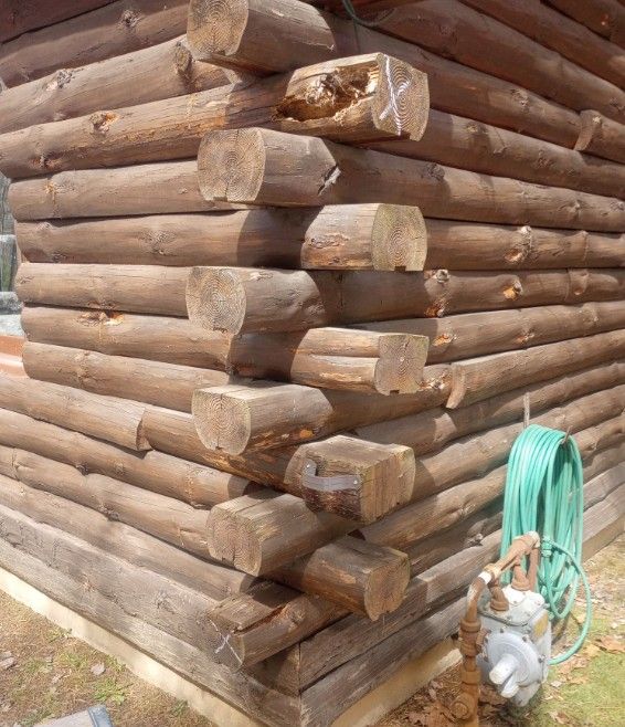 Log Cabin Maintenance | Log Cabin Repair Service | LTS