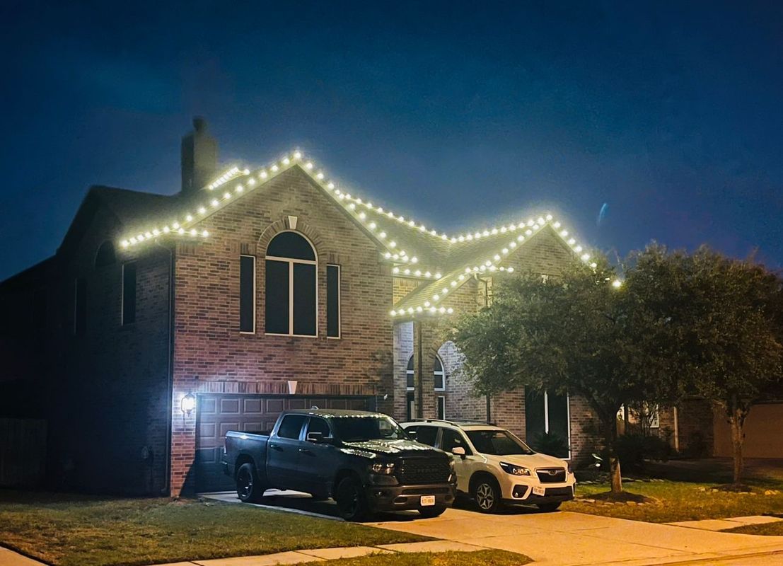 Christmas Lights | Houston, TX | Lawn Daddy Landscaping