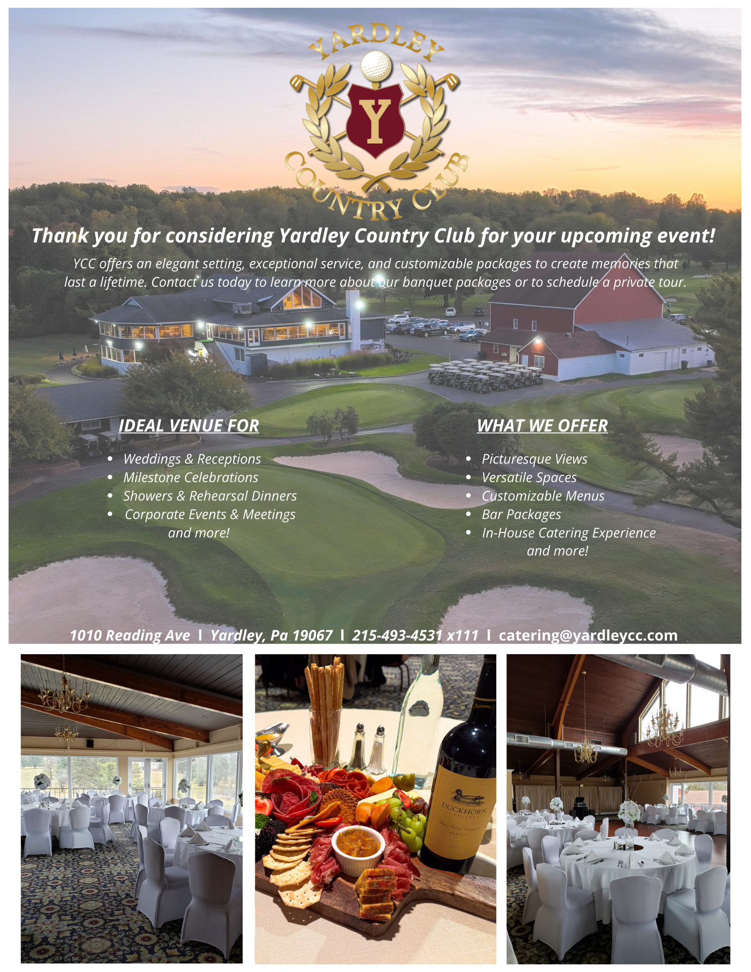Catering Services | K's Kitchen & Catering | Yardley, PA
