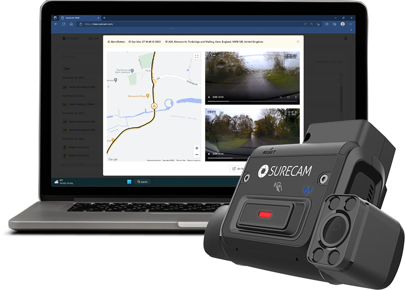 SureCam Dash Cams | SmartFits Fleet Safety Partner