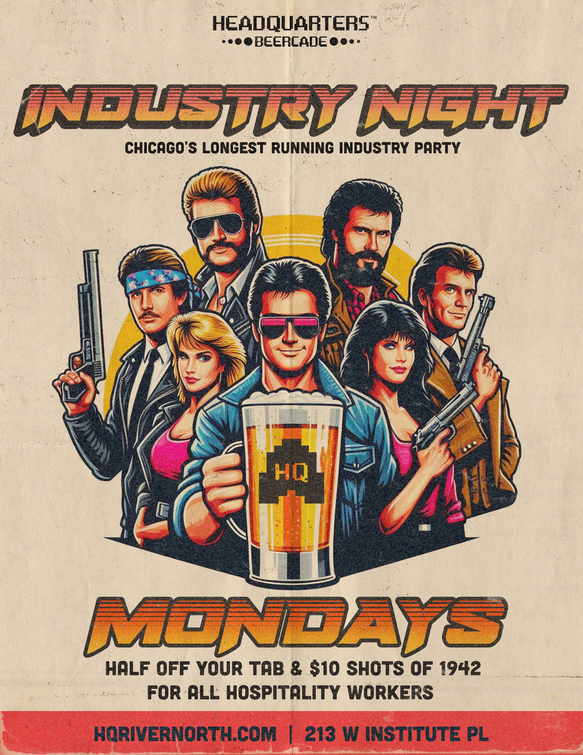 Headquarters Beercade | River North Arcade Bar & Event Venue