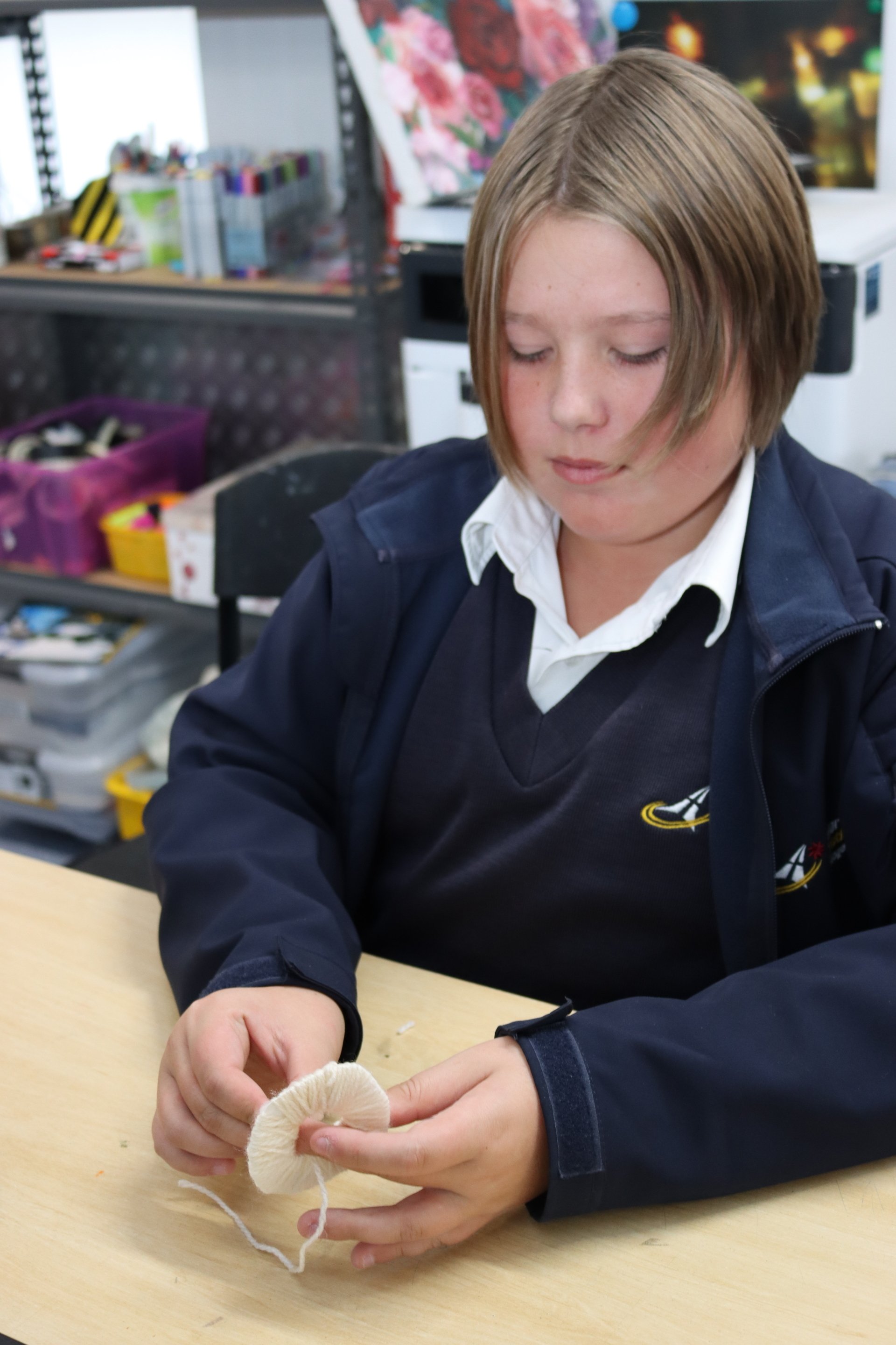 Year 7 Textiles: Installation Artwork