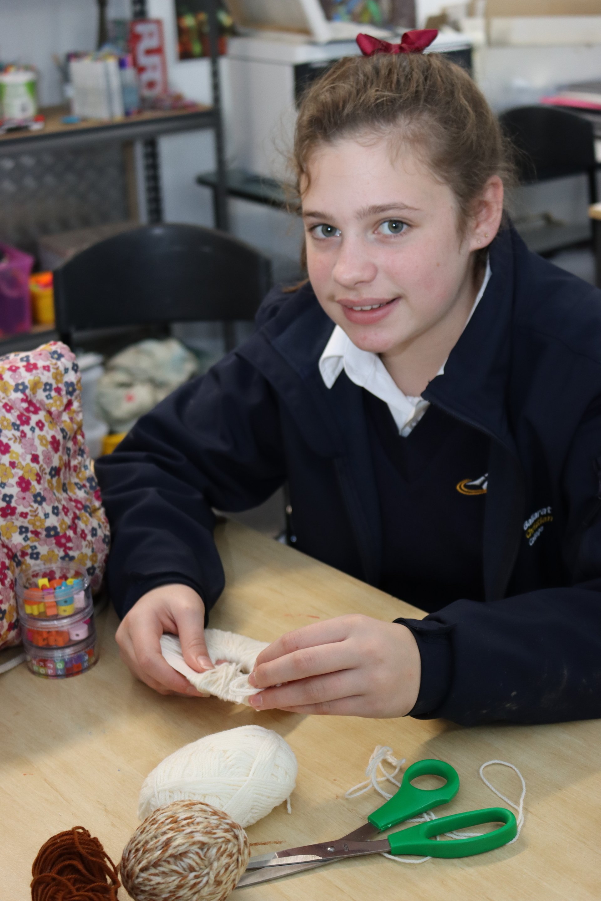 Year 7 Textiles: Installation Artwork