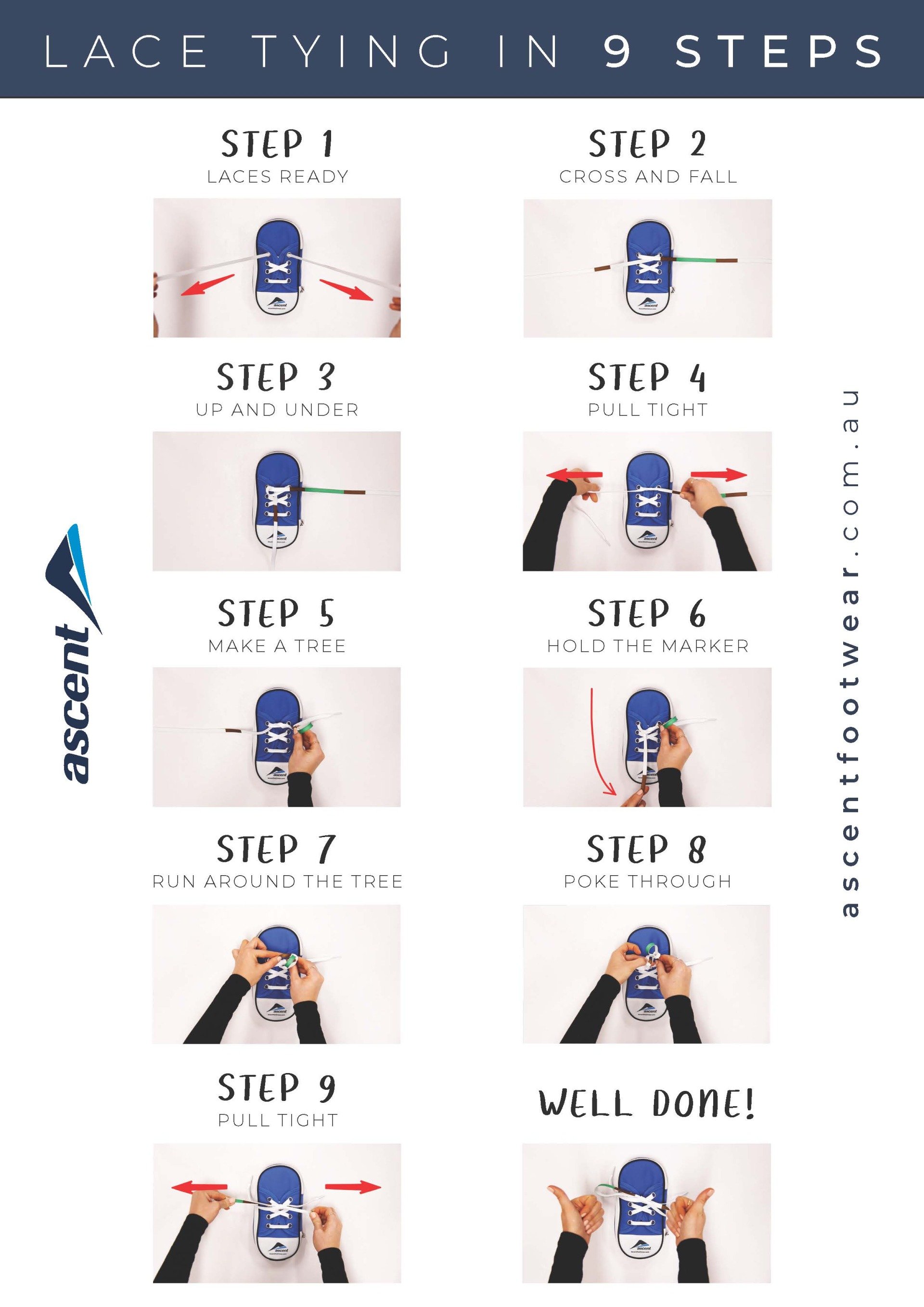 Lower Primary: Ascent Shoelace Tying Program